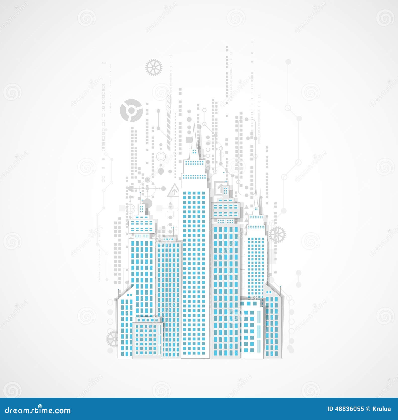 Technology City Background. Building Shapes, Smart Digital Tech ... Technology City Background. Building Shapes, Smart Digital Tech ...