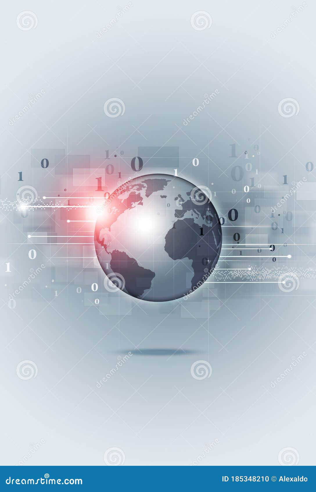 Technology coding banner stock illustration. Illustration of internet ...