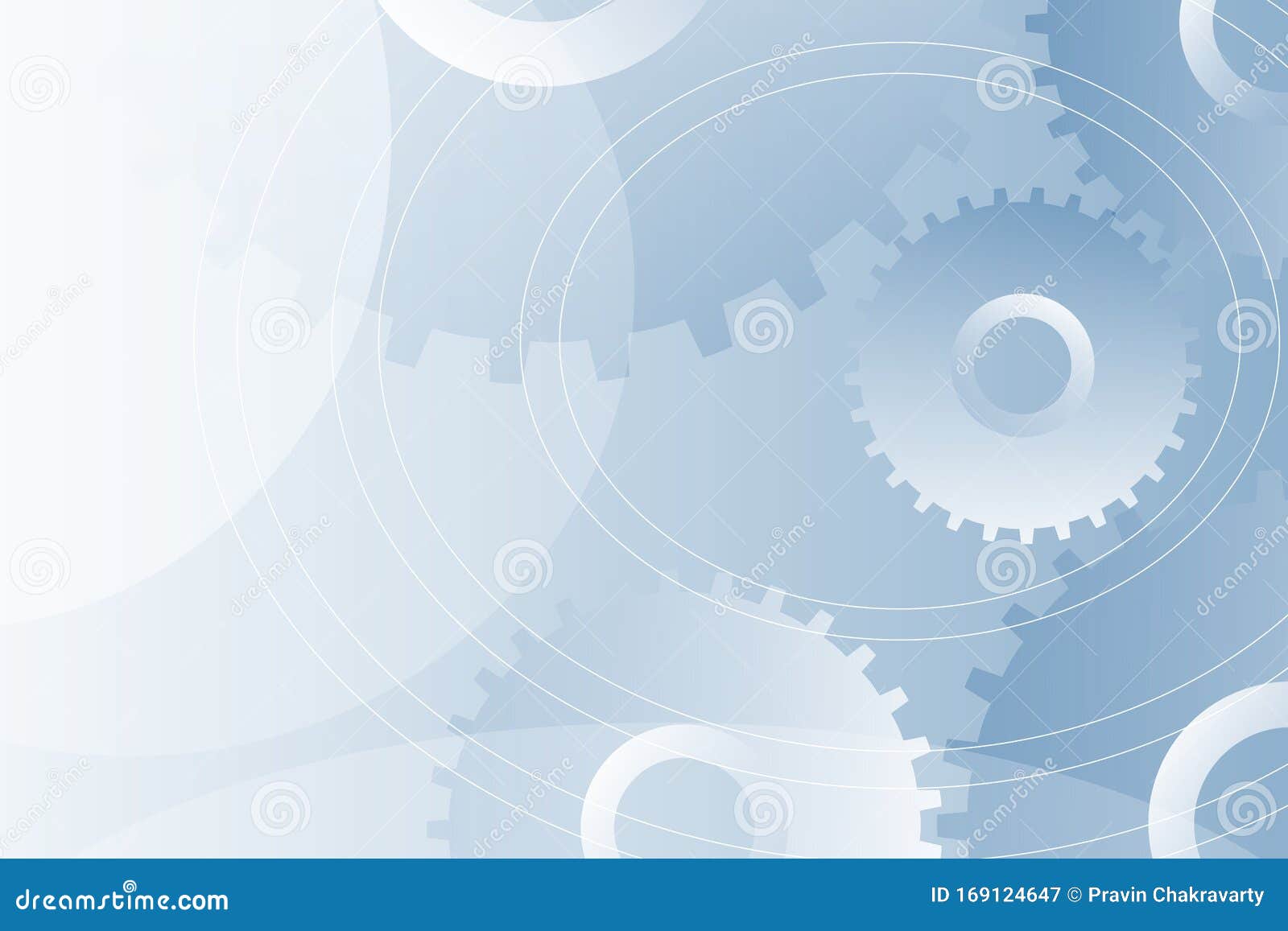 Technology Cogs Industrial Background. Virtual Concept. World Network ...