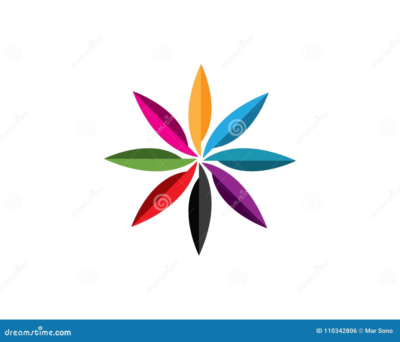 Technology Color Logo and Symbols Vector Stock Vector - Illustration of ...