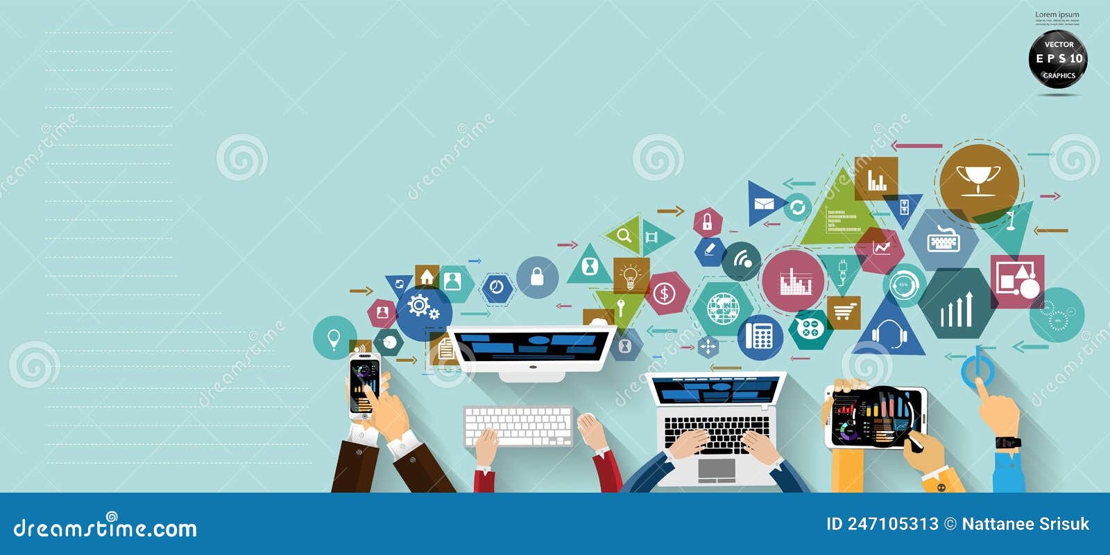 Technology Communicate - Creativity Design Modern Think Idea and ...