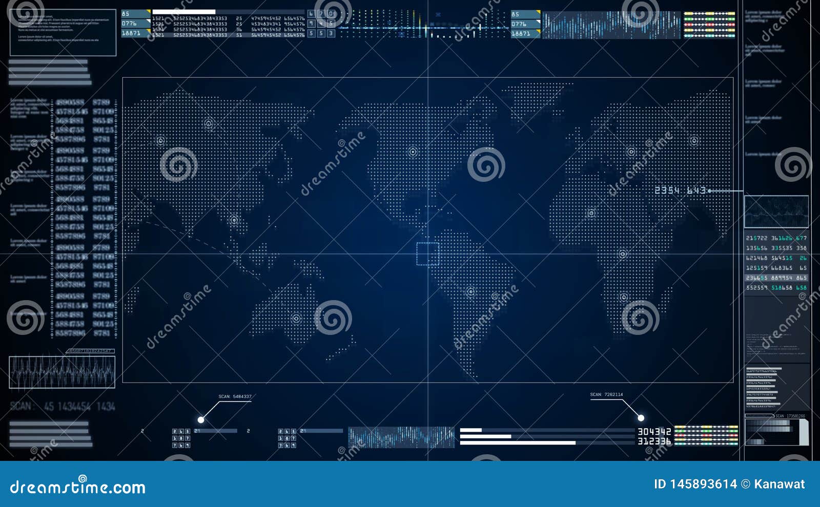 Futuristic Nasa Themed Pc Case With Detailed 3d Graphics Royalty-Free ...