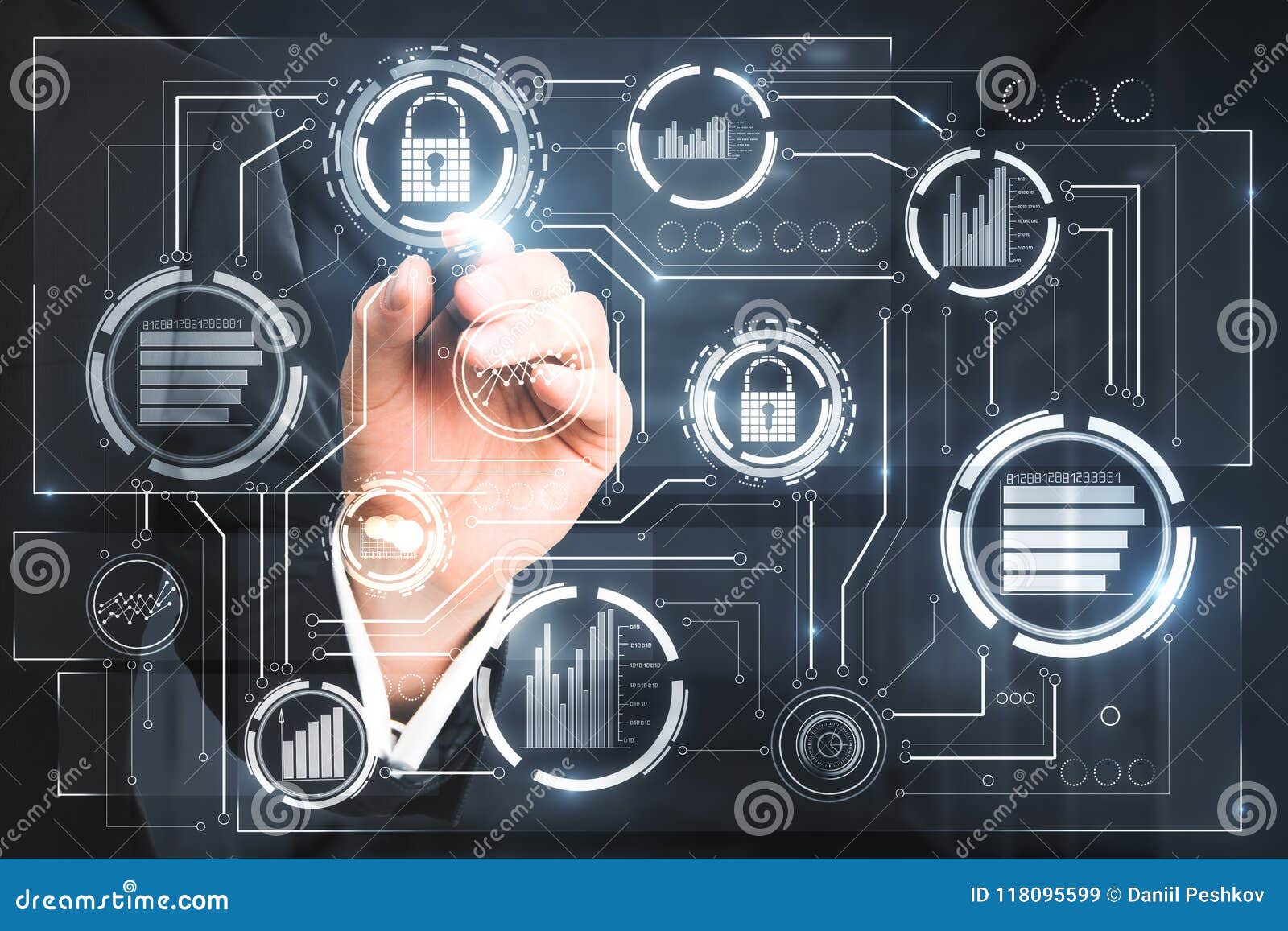 Technology, Communication and Future Concept Stock Image - Image of ...