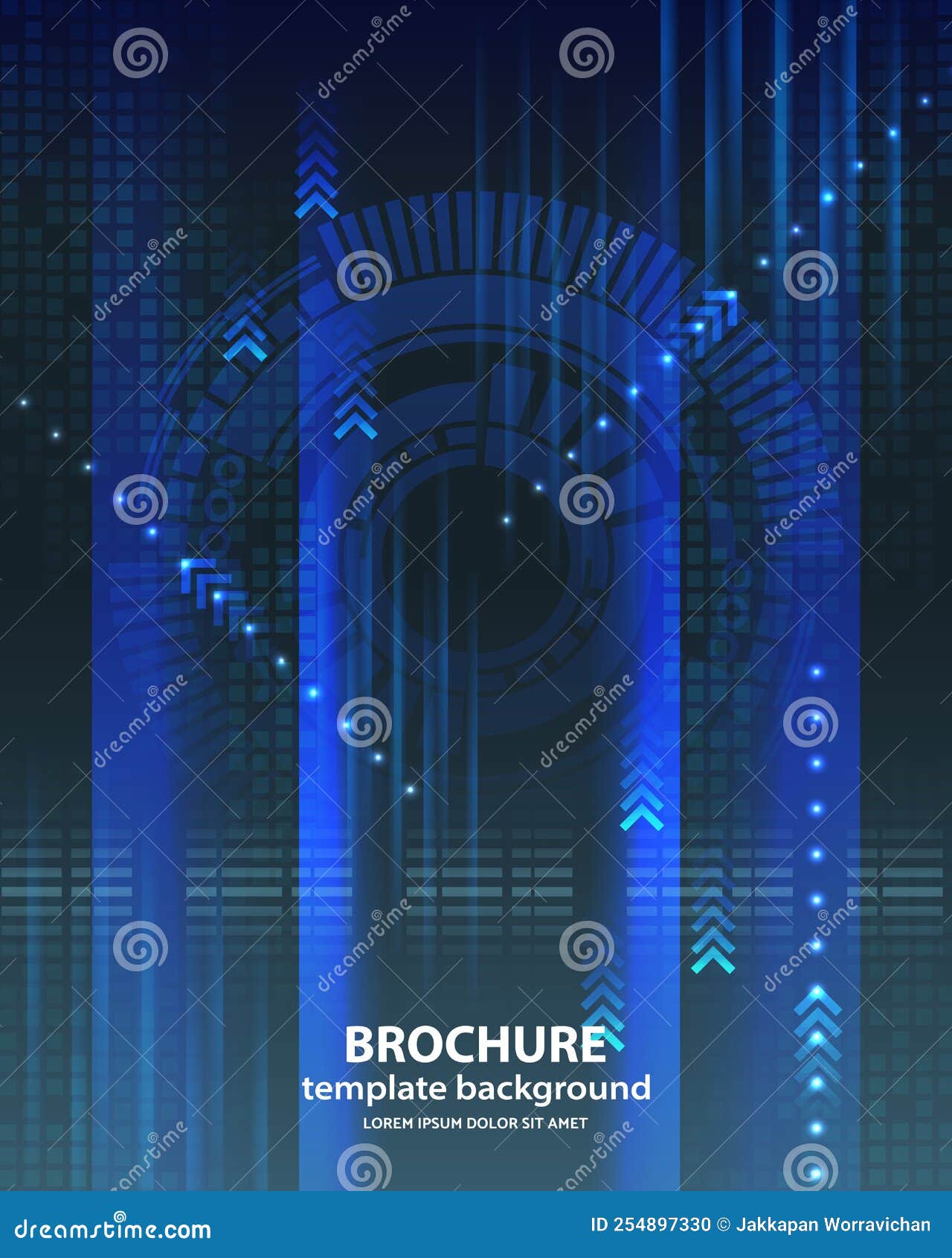 Technology Communication Hi Tech Template Background Twelve Stock ...