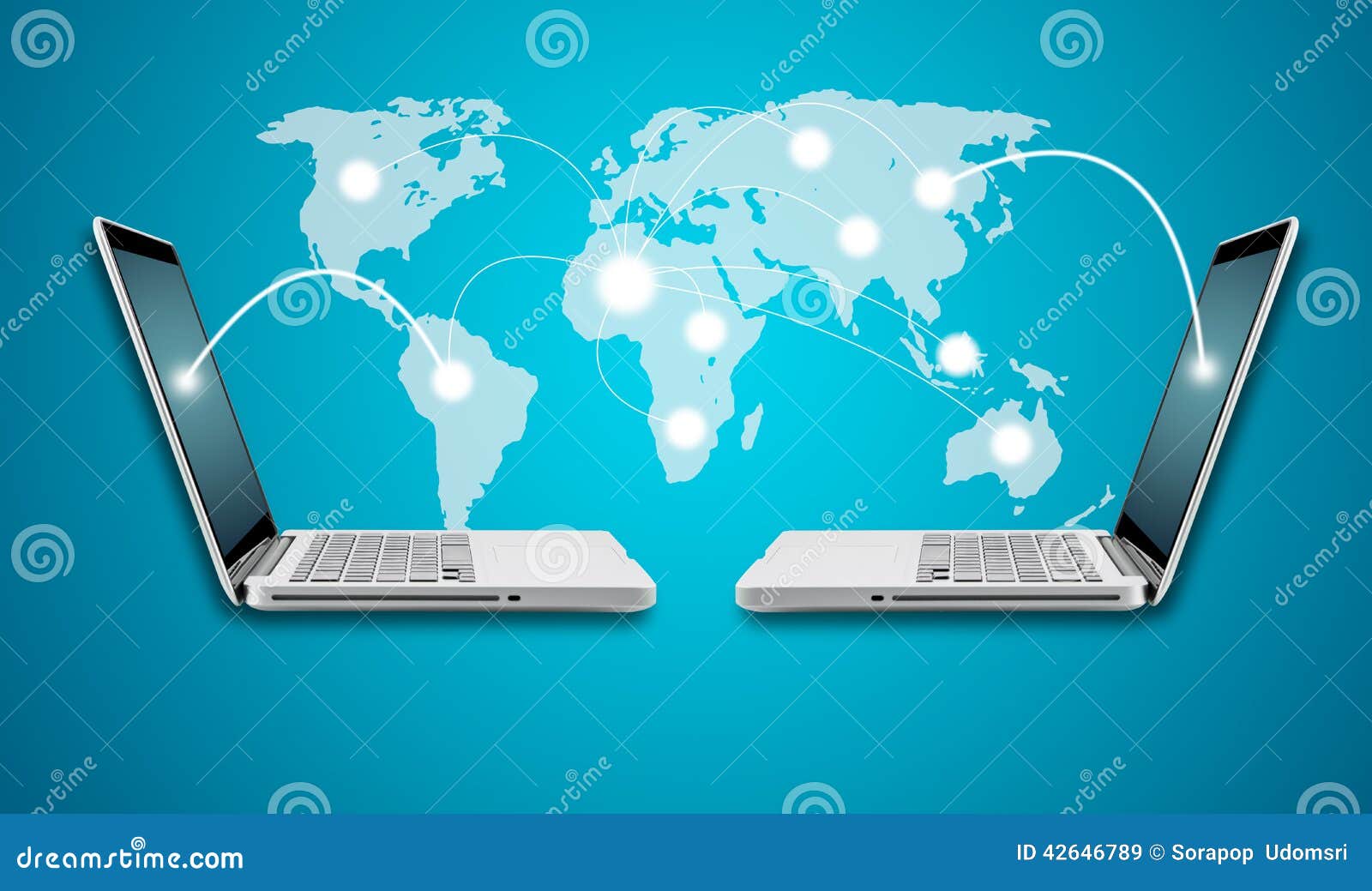 Computer Networking Blue Stock Illustrations – 35,169 Computer ...