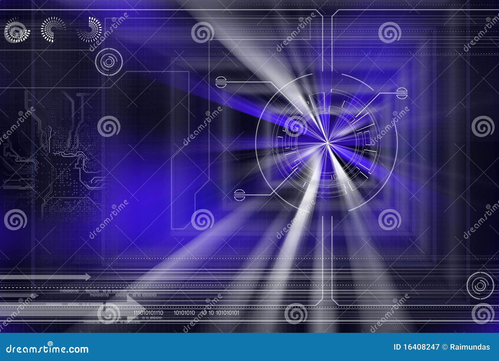 Technology concept stock illustration. Illustration of accuracy - 16408247
