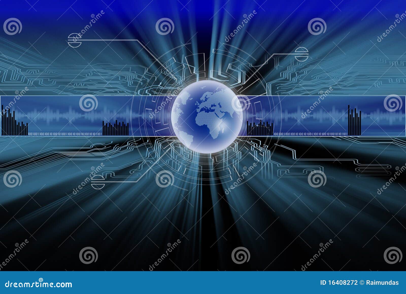 Technology concept stock illustration. Illustration of ideas - 16408272