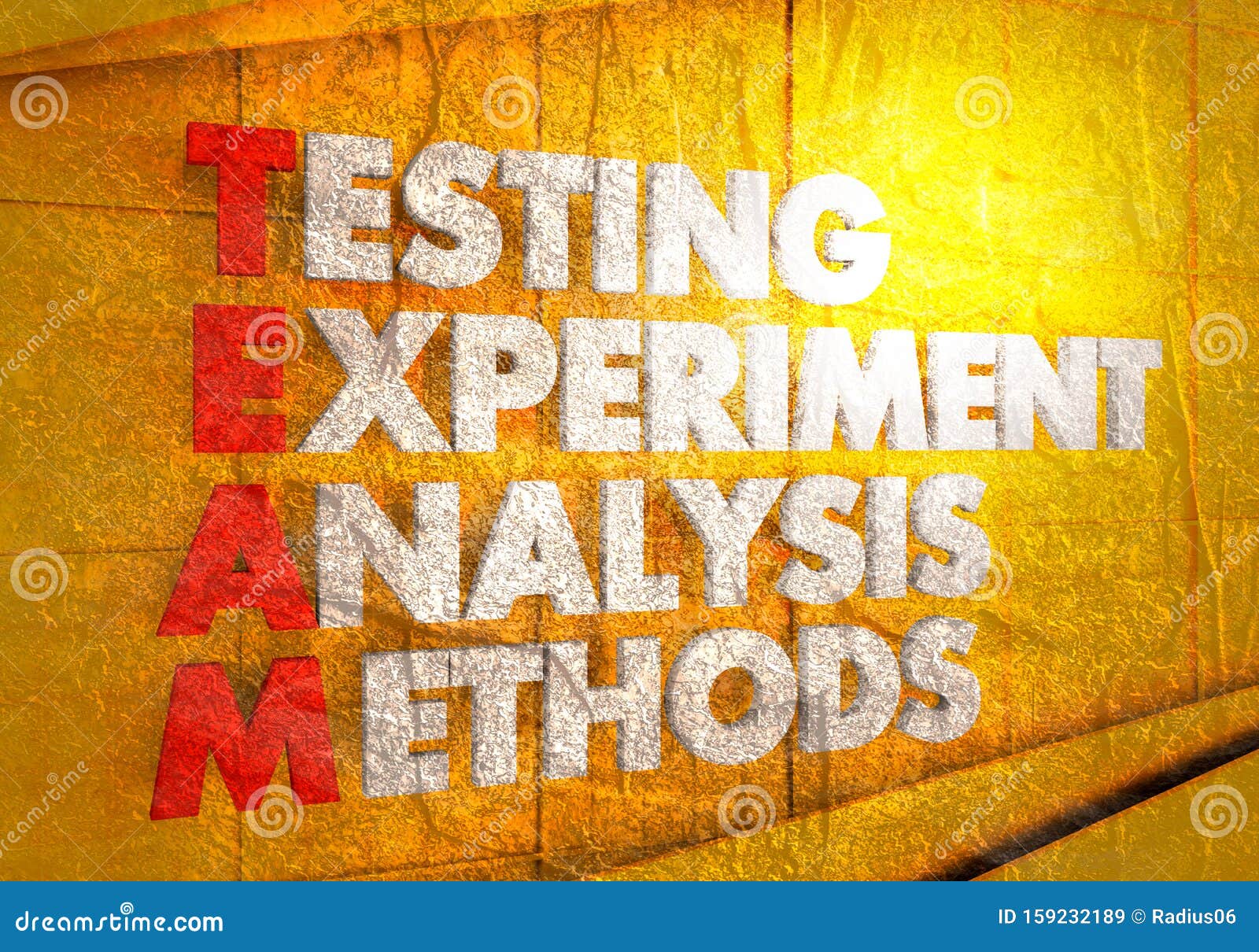 Technology concept acronym stock illustration. Illustration of ...