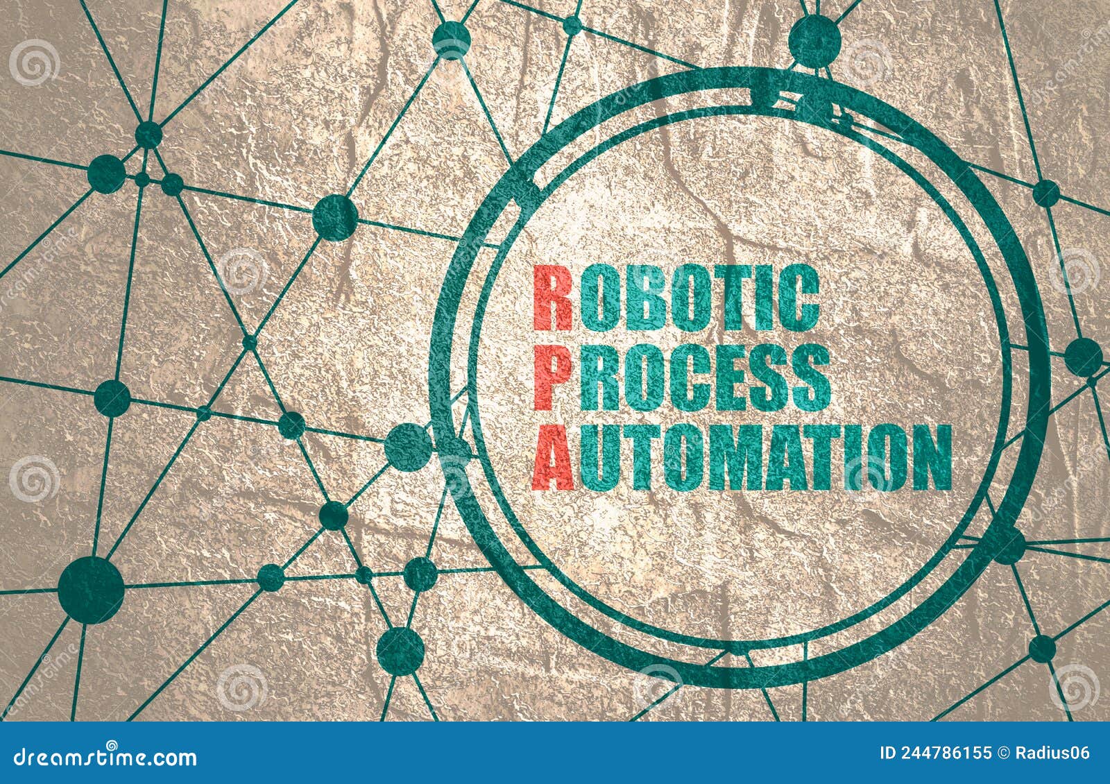 RPA - Robotic Process Automatisation Acronym. Technology and Education ...