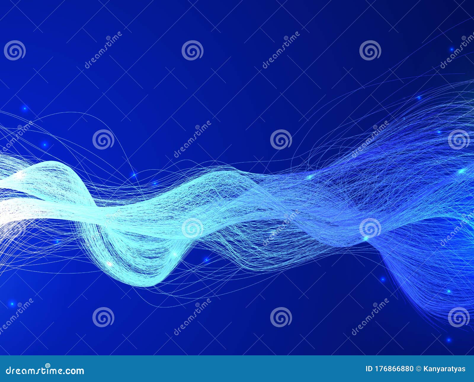 Technology Concept Vector Illustration Background. Abstract Blue ...