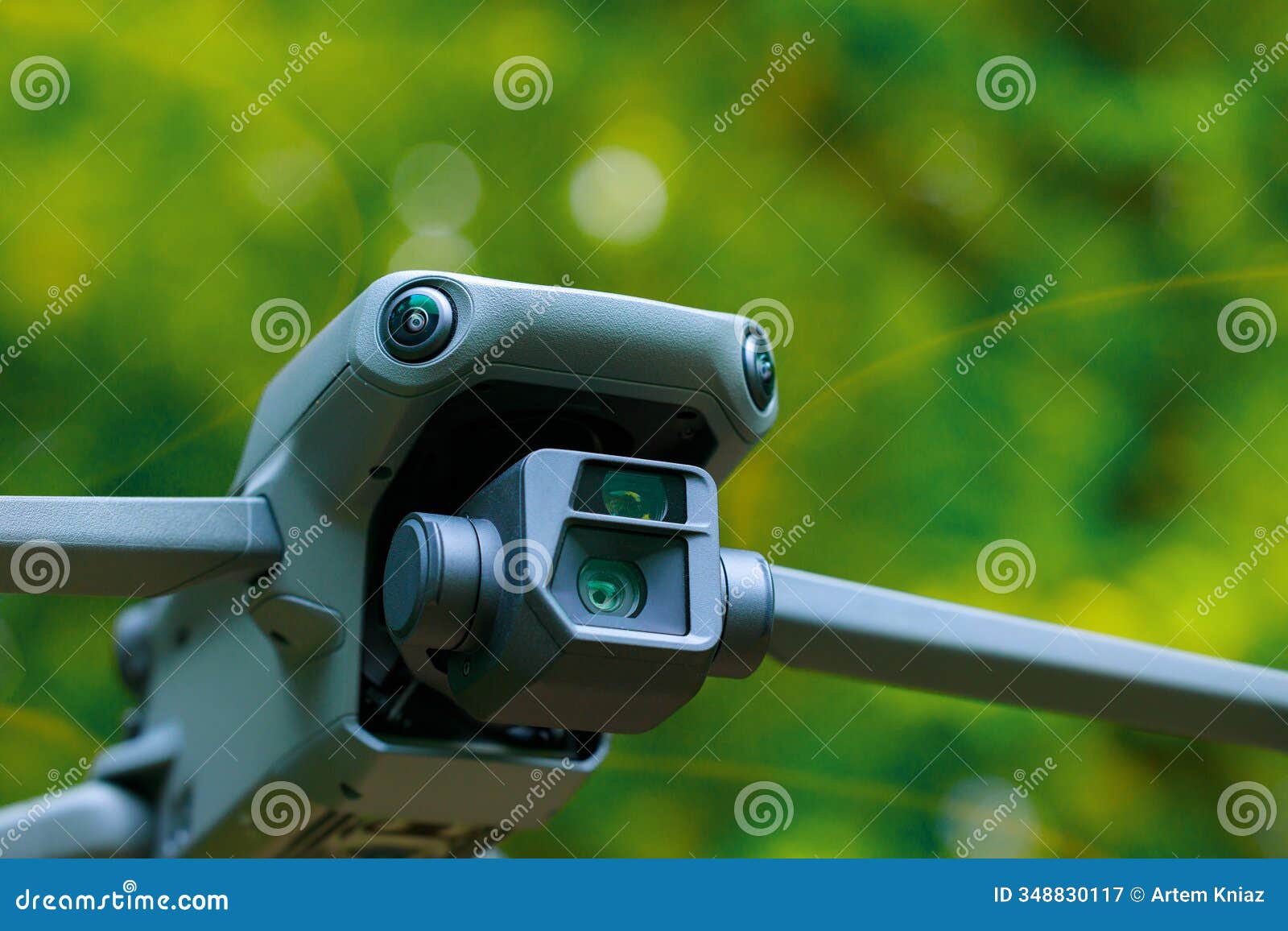 Technology Concept Wireless Drone Device Flying Object Camera Gimbal ...