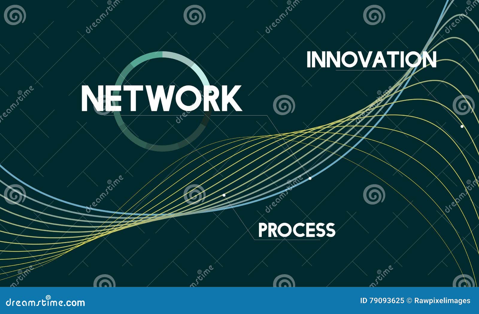 Technology Connect Development Network Process Concept Stock ...