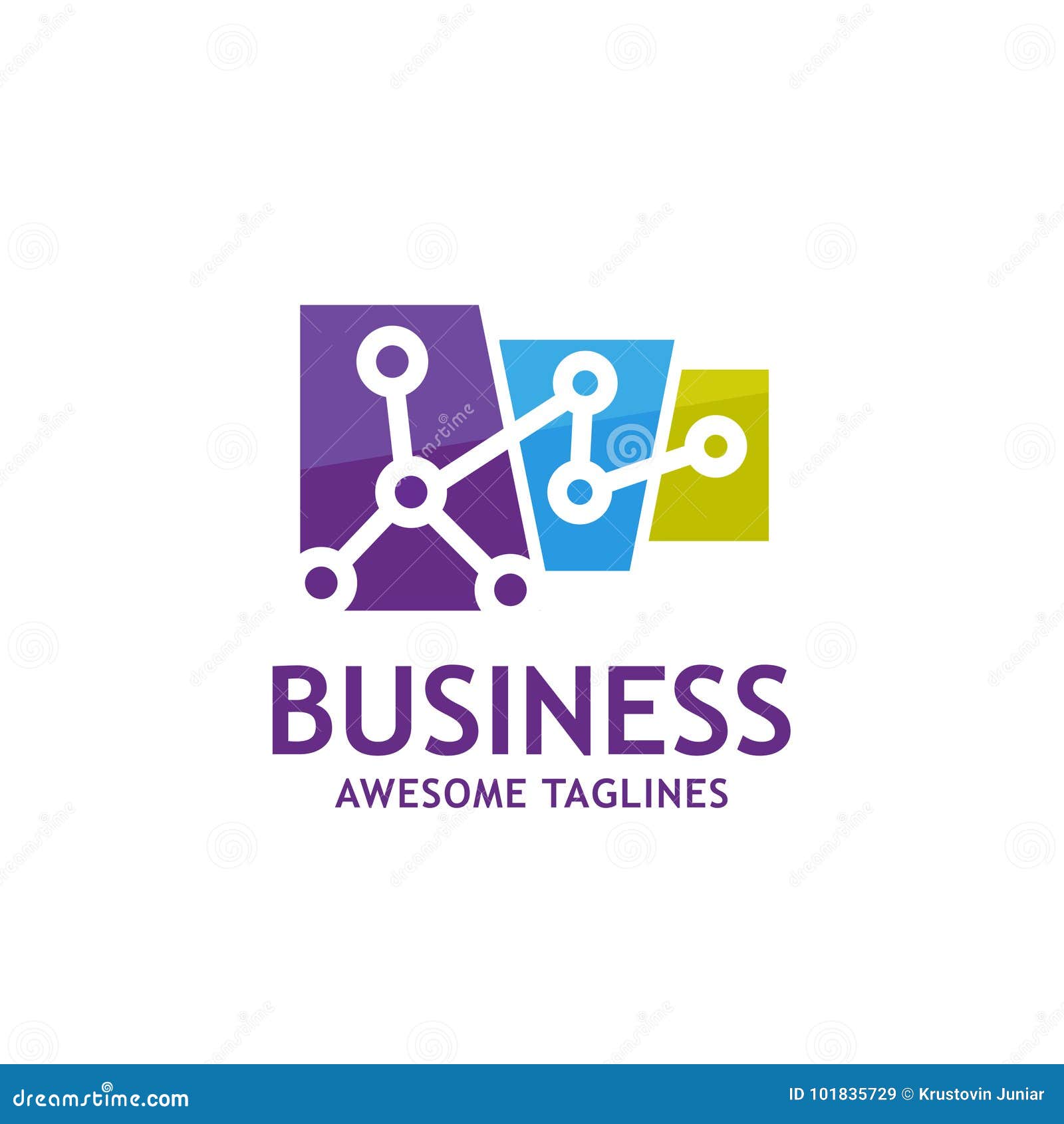 Technology connect logo stock vector. Illustration of company - 101835729