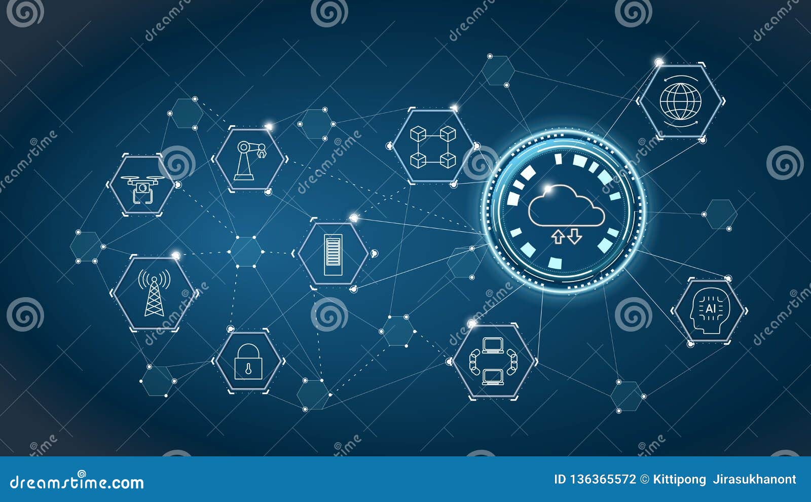 Technology Connection Graphic Stock Vector - Illustration of tech ...