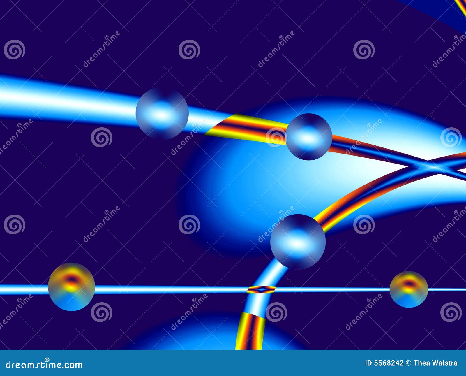 Technology and connections stock illustration. Illustration of ...