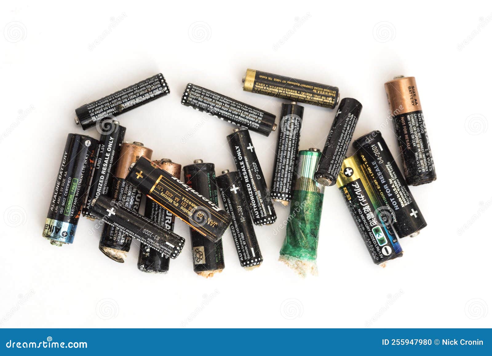 Technology Corrosion Of Alkaline Batteries 2 Editorial Image Image Of Environmental Leaking