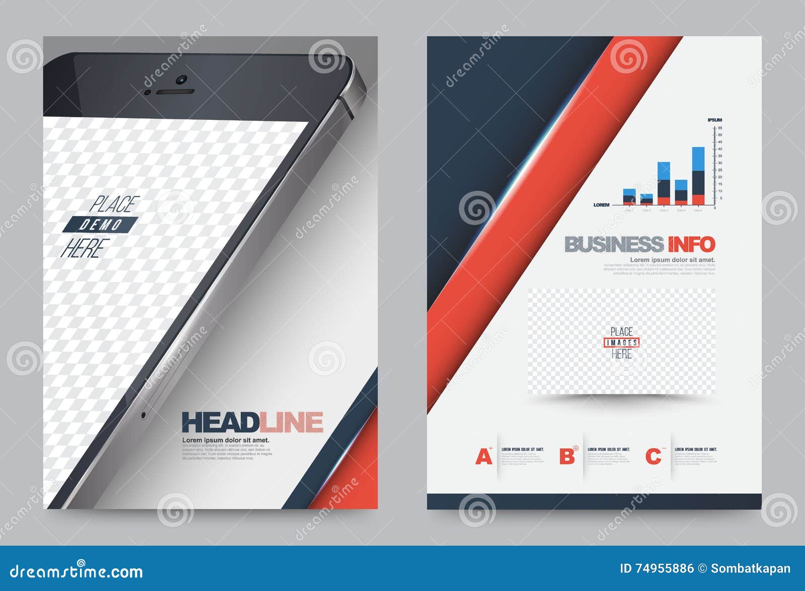 Technology Cover Design Template Vector Stock Vector - Illustration of ...