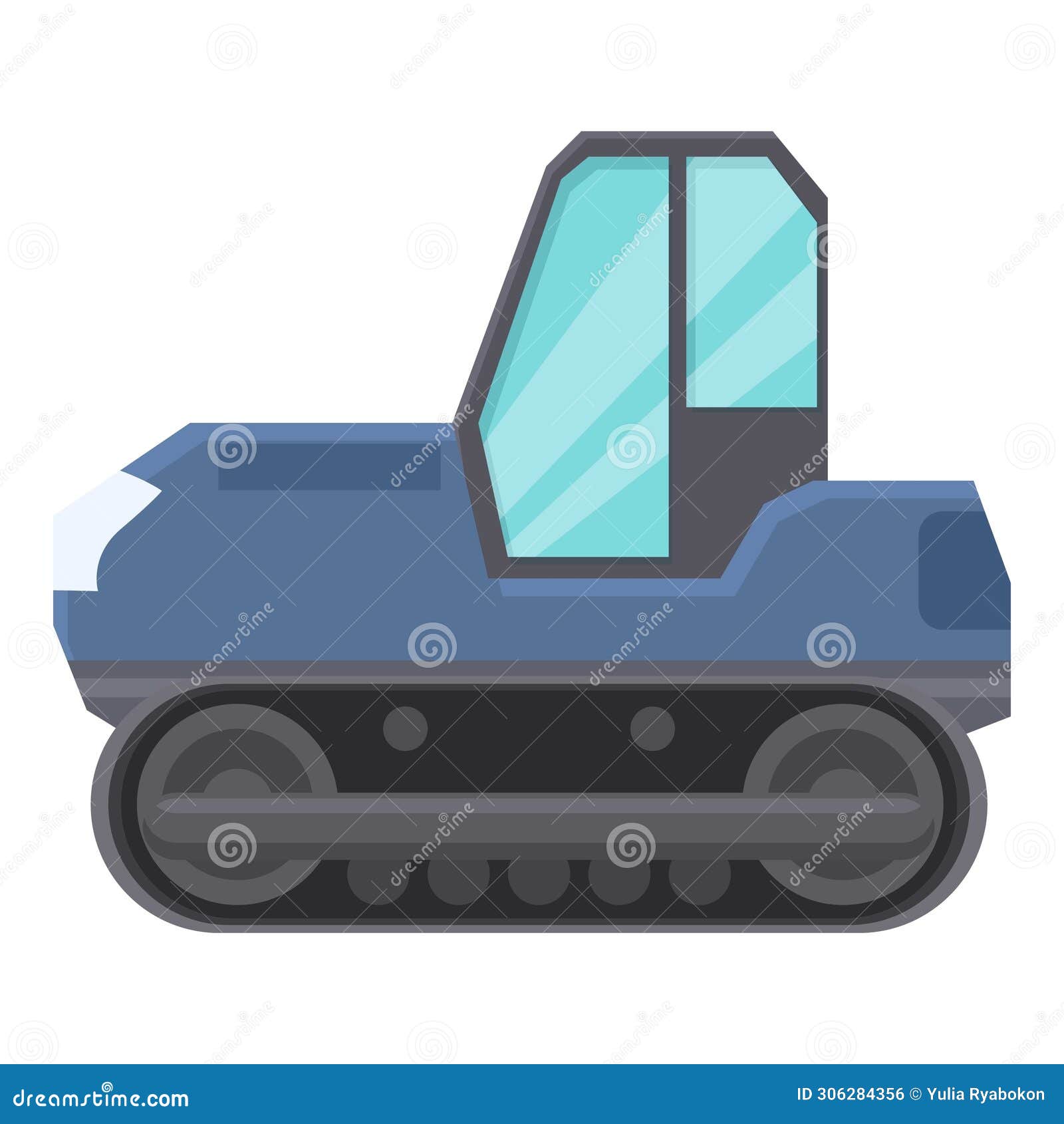 Technology Crawler Icon Cartoon Vector. Vehicle Machine Stock Vector ...