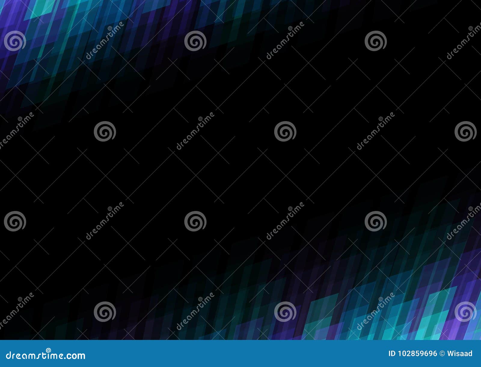 Dark Blue Pixel Bar Border Abstract Background Stock Vector ...