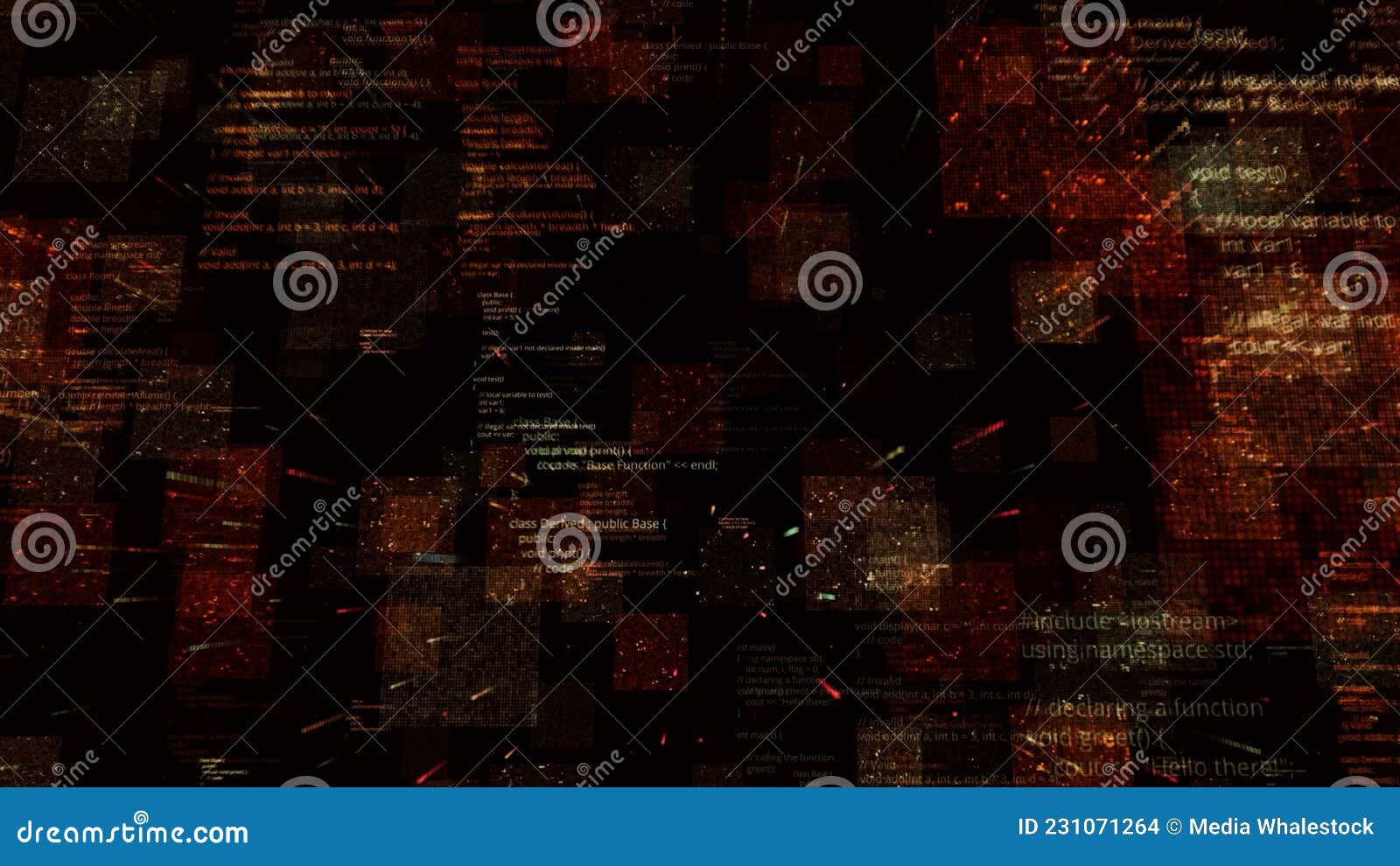 Technology Data Binary Code Network Conveying Connectivity Complexity And Data Flood Of Modern