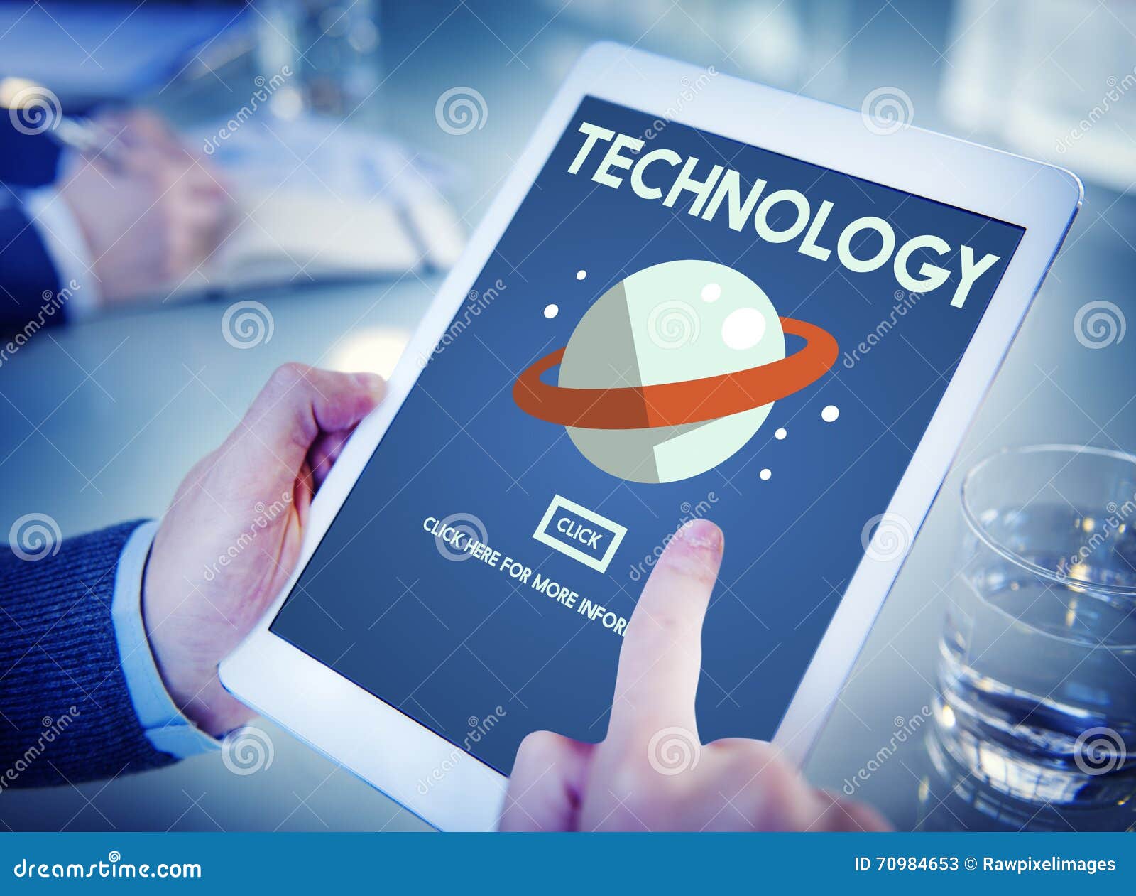 Technology Data Digital Internet Innovation Tech Concept Stock Image ...