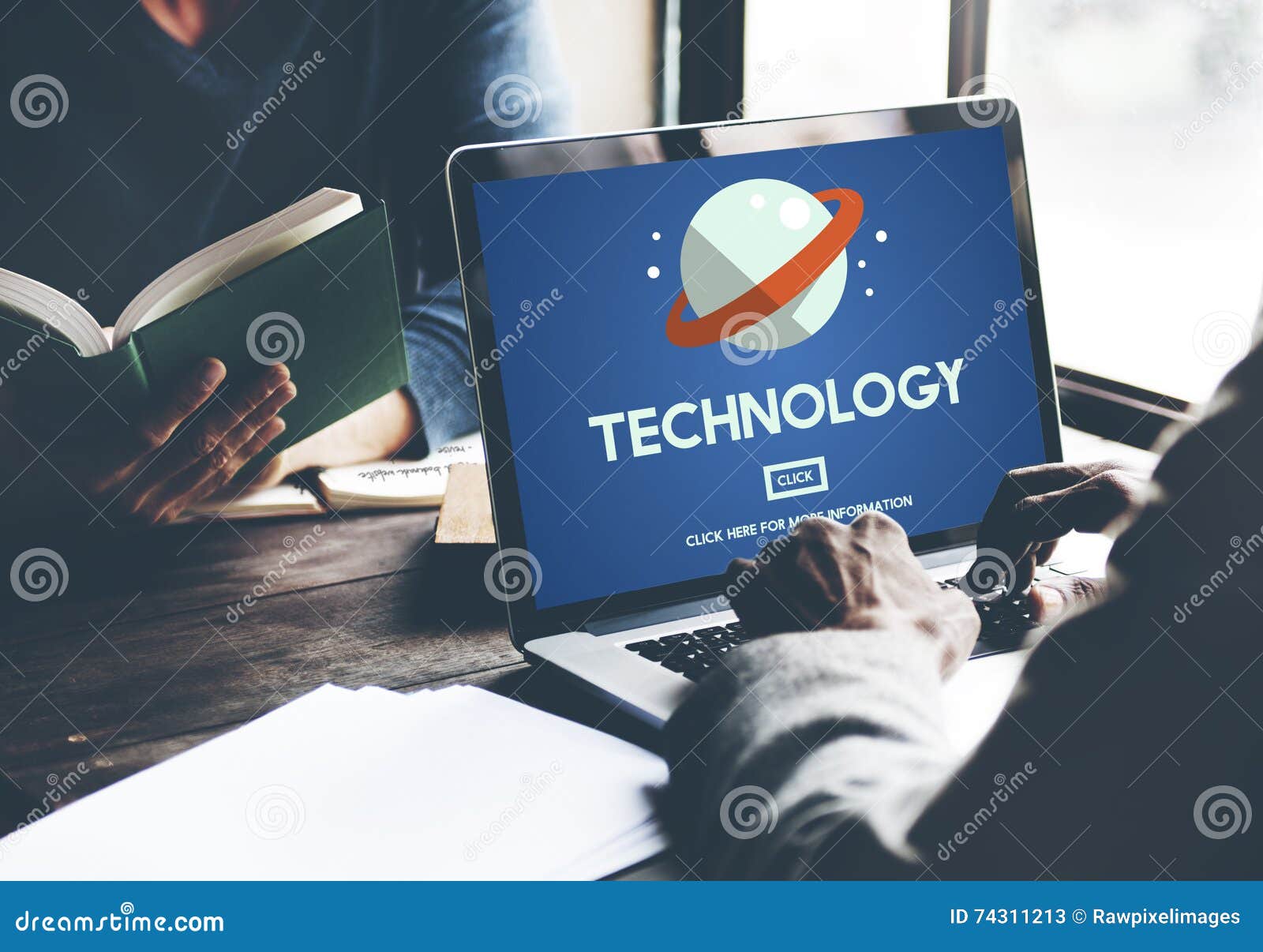 Technology Data Digital Internet Innovation Tech Concept Stock Image ...