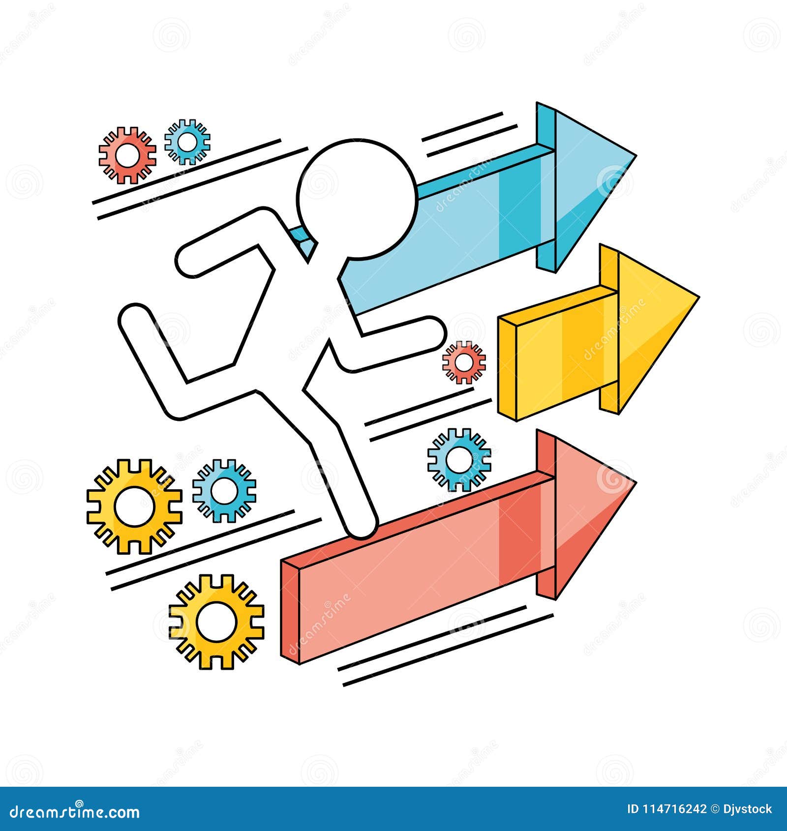 Technology Data Process To Teamwork Development Stock Vector - Illustration of code, internet ...