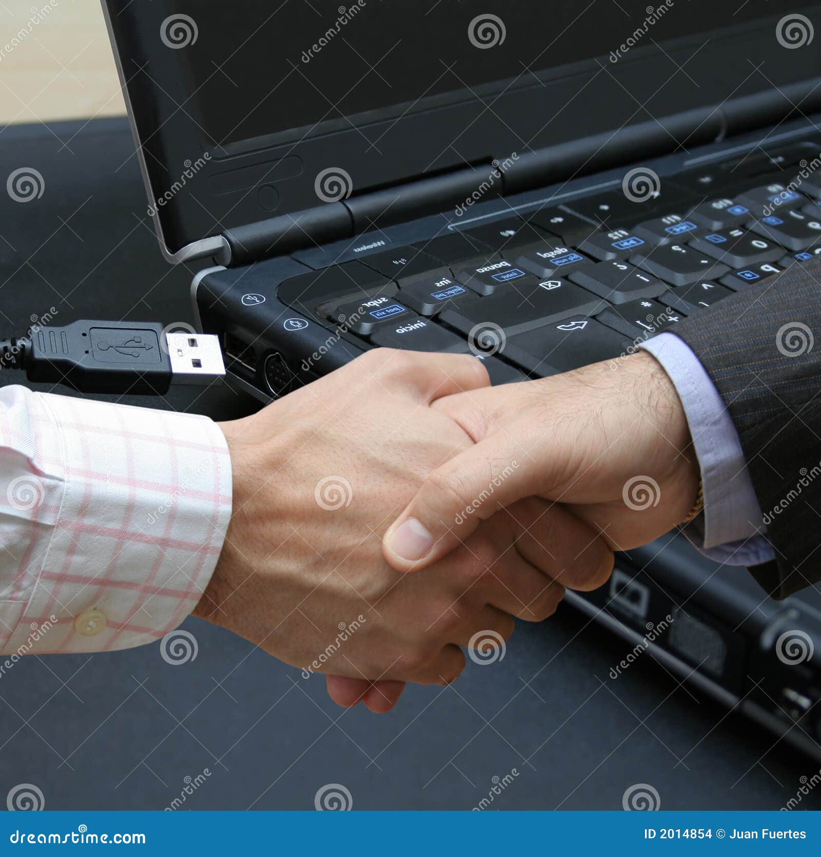 Technology deal stock photo. Image of hands, financial - 2014854