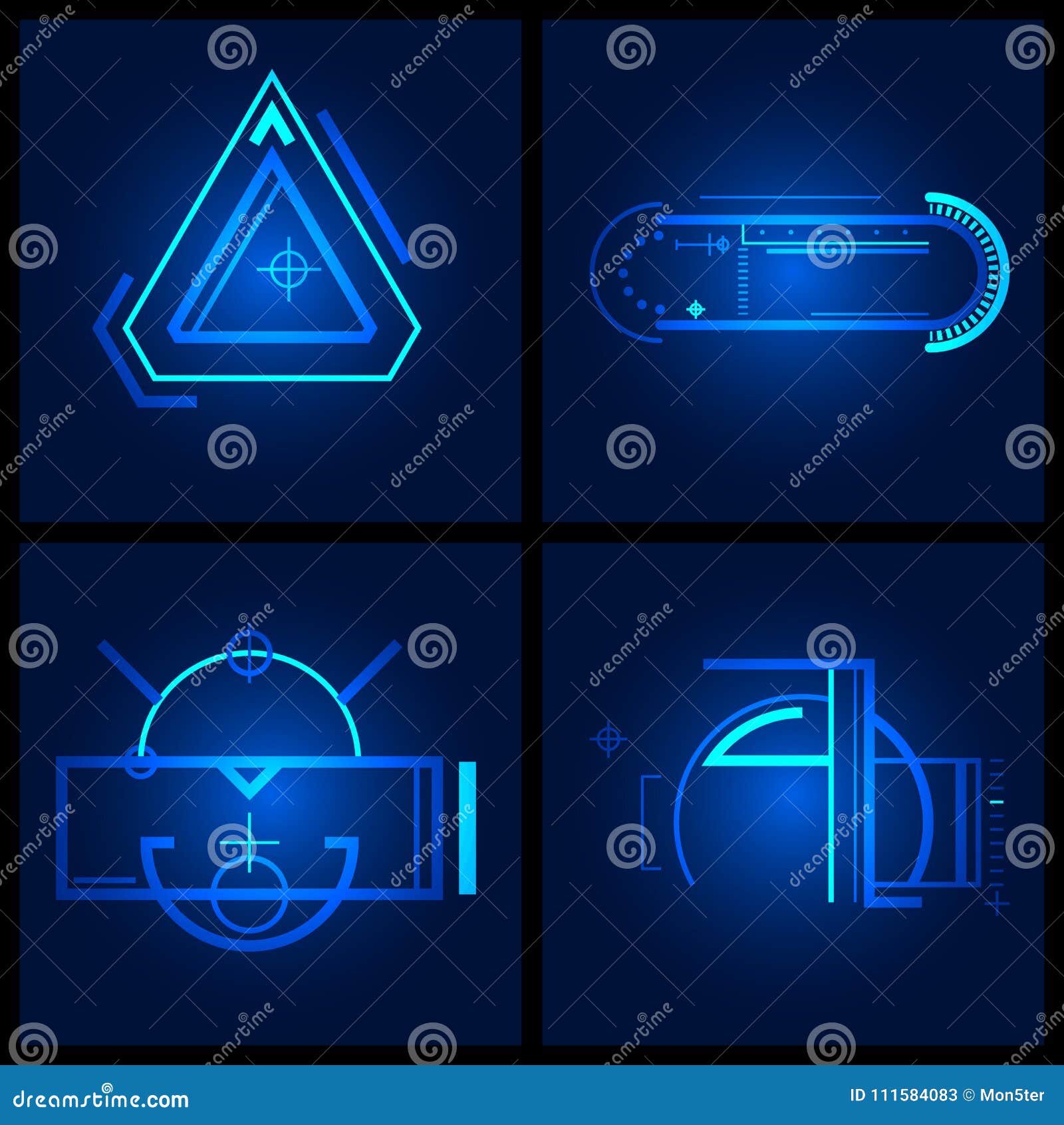 Technology design element. stock vector. Illustration of network ...