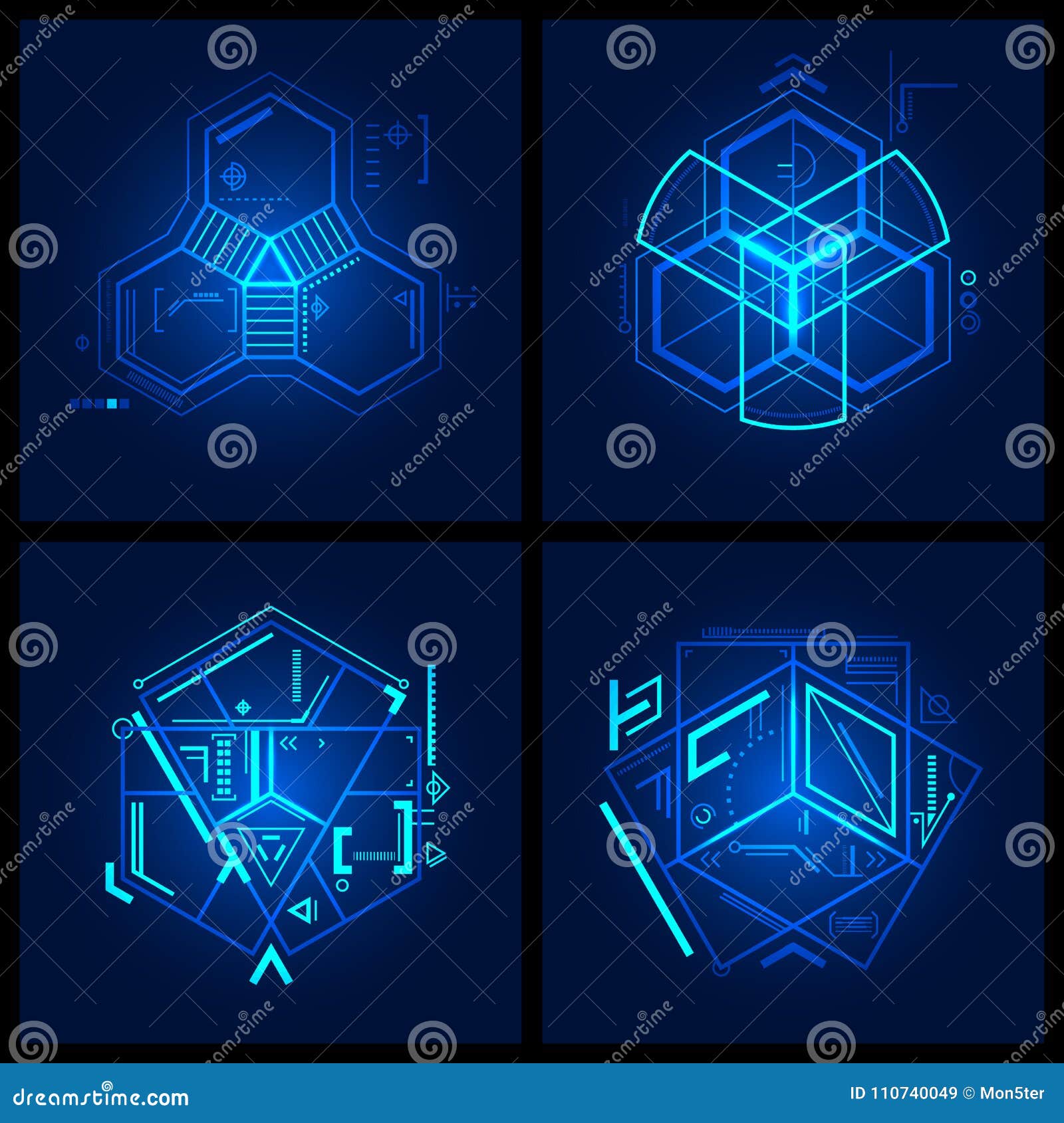 Technology design element. stock vector. Illustration of graphic ...