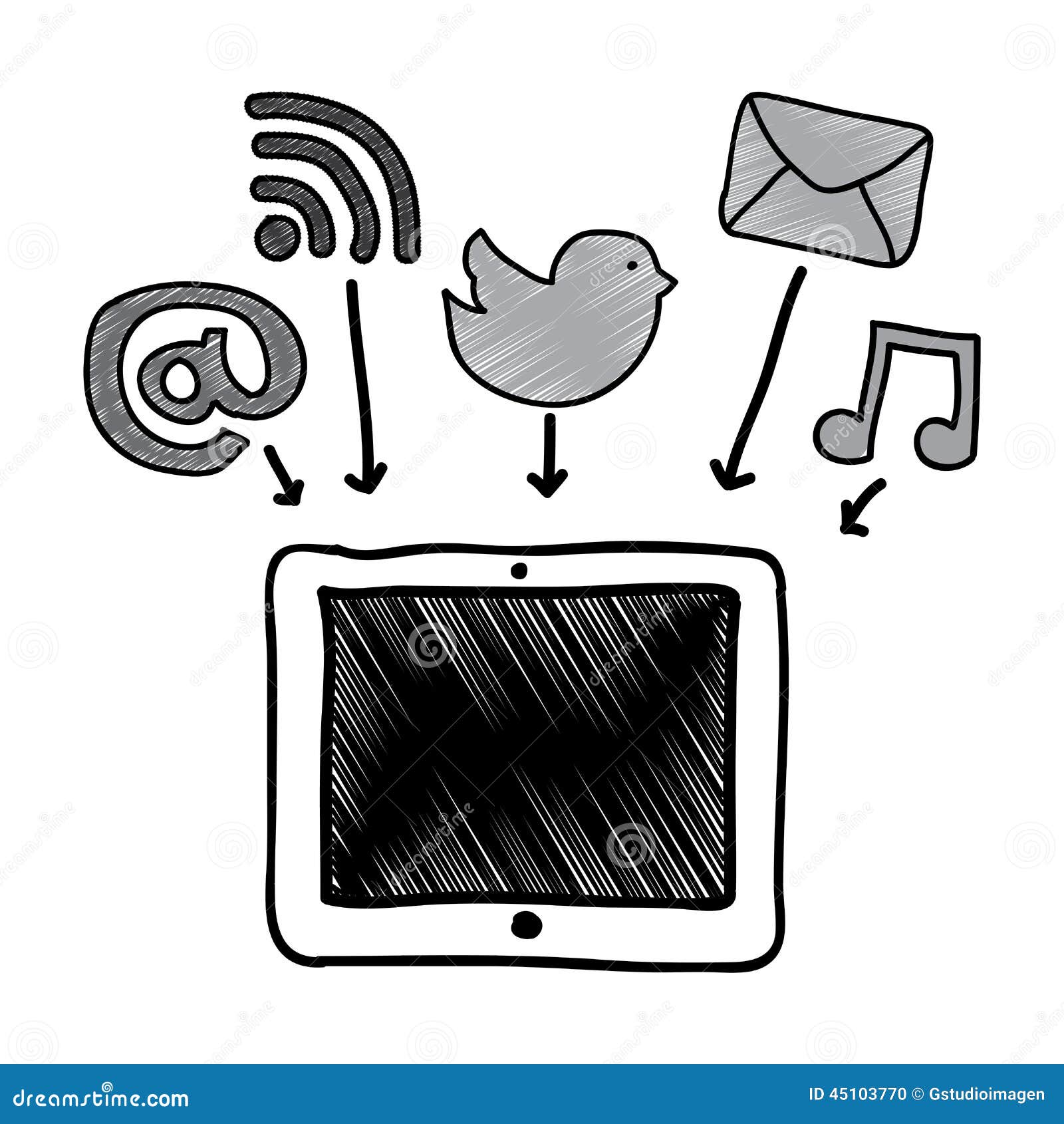 Technology design stock vector. Illustration of advertisement - 45103770