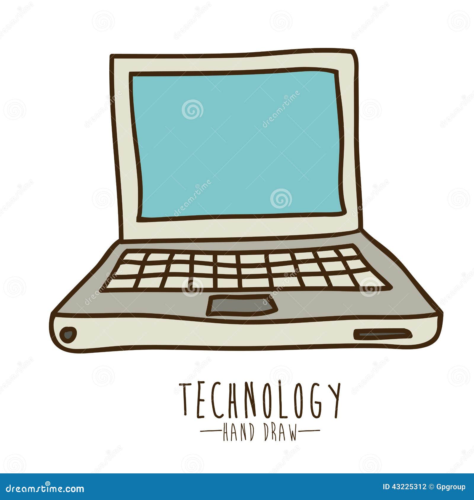 Technology design stock vector. Illustration of multimedia - 43225312