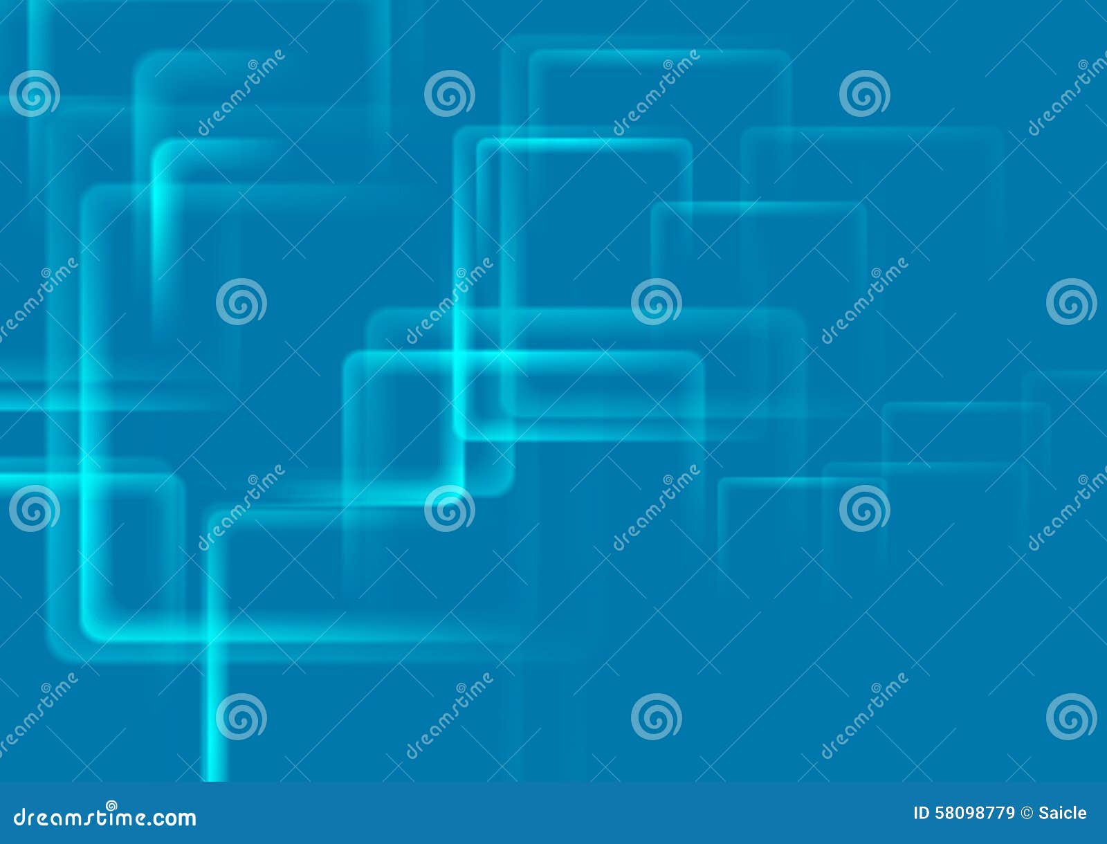 Technology Design with Squares Stock Vector - Illustration of abstract ...