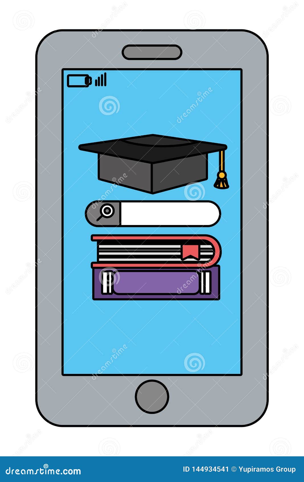 Technology device cartoon stock vector. Illustration of data - 144934541