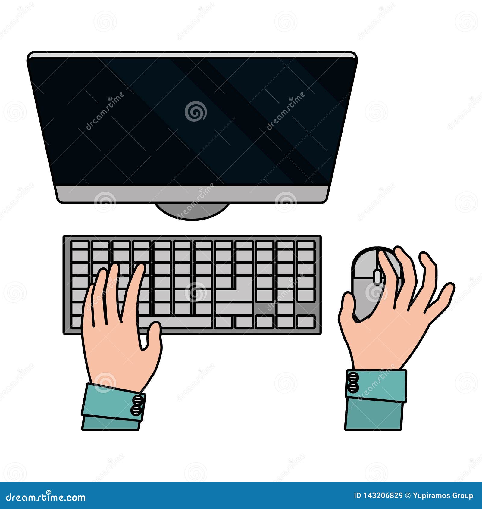 Technology device cartoon stock vector. Illustration of hardware ...