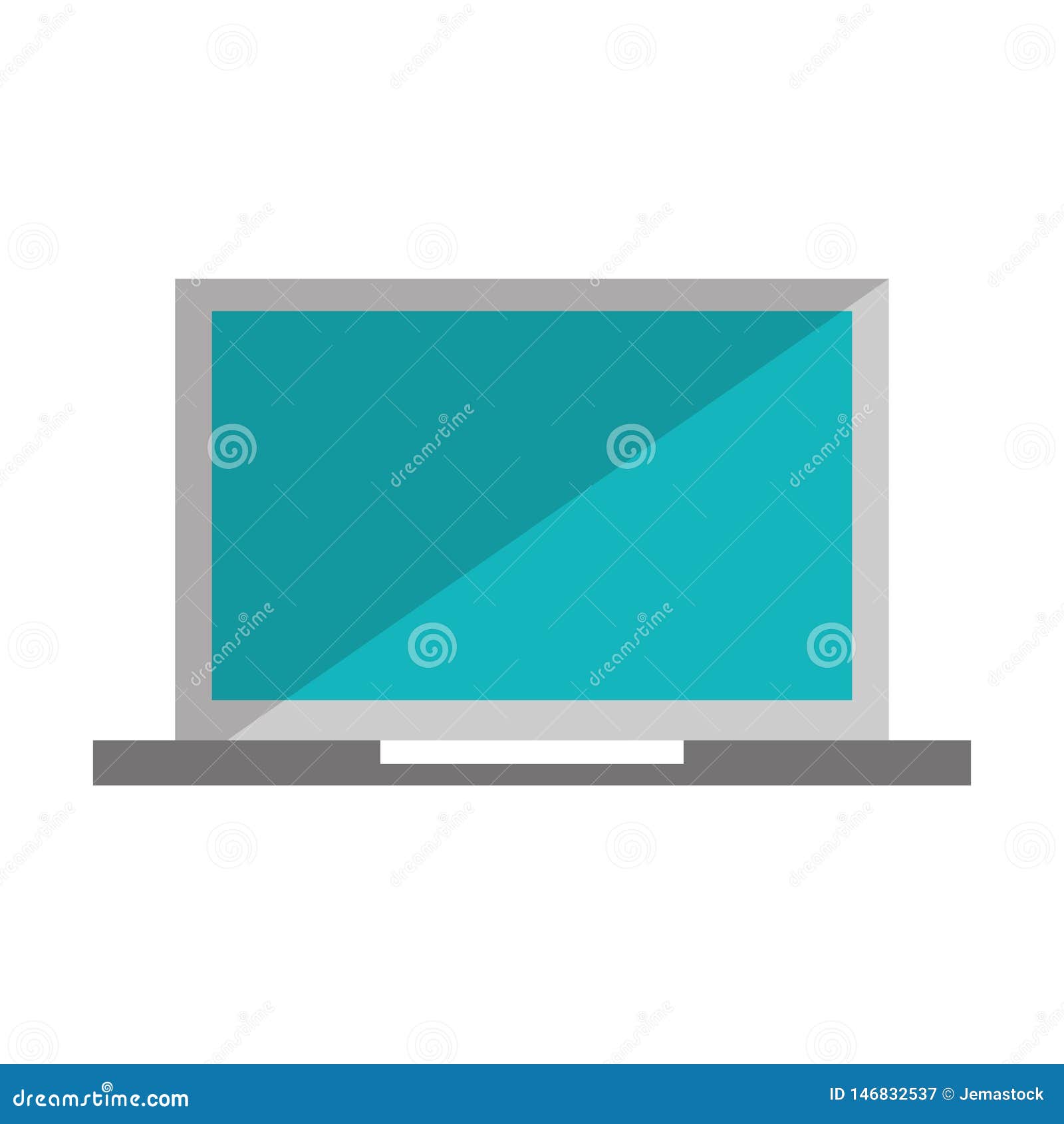 Technology Device Laptop Cartoon Stock Vector - Illustration of ...