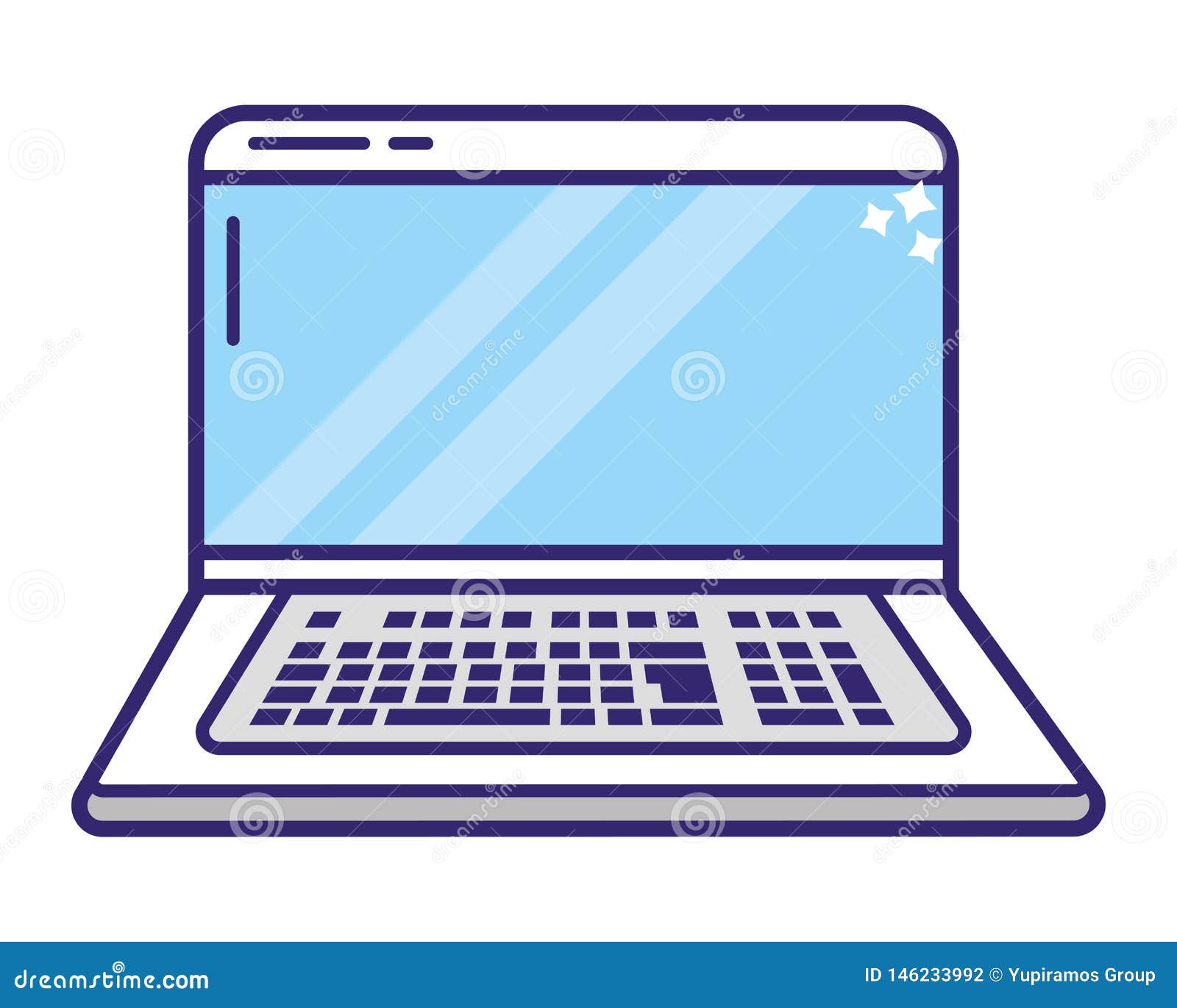 Technology device cartoon stock vector. Illustration of data - 146233992