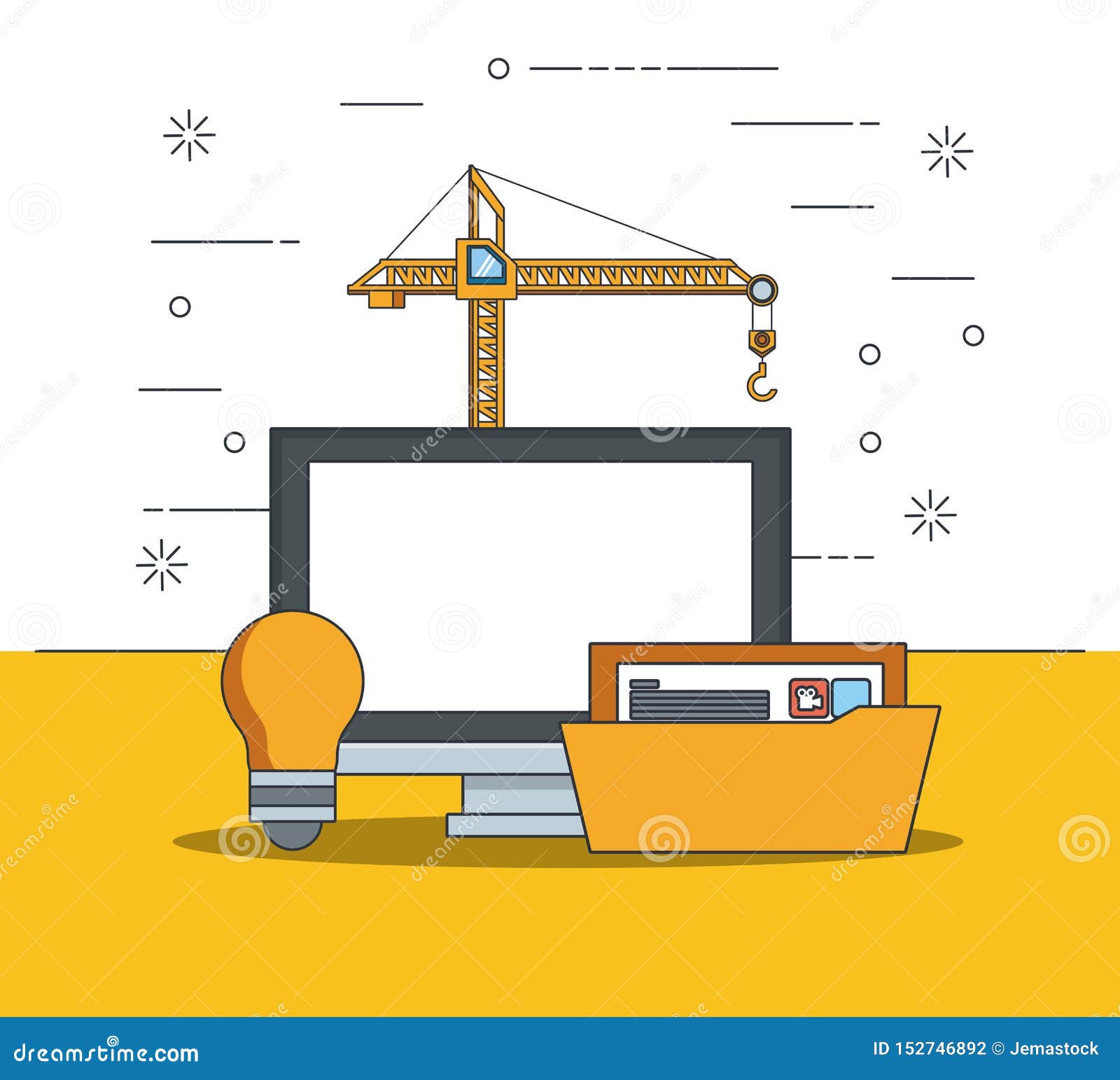 Technology Device Maintenance Support Concept Cartoon Stock Vector ...