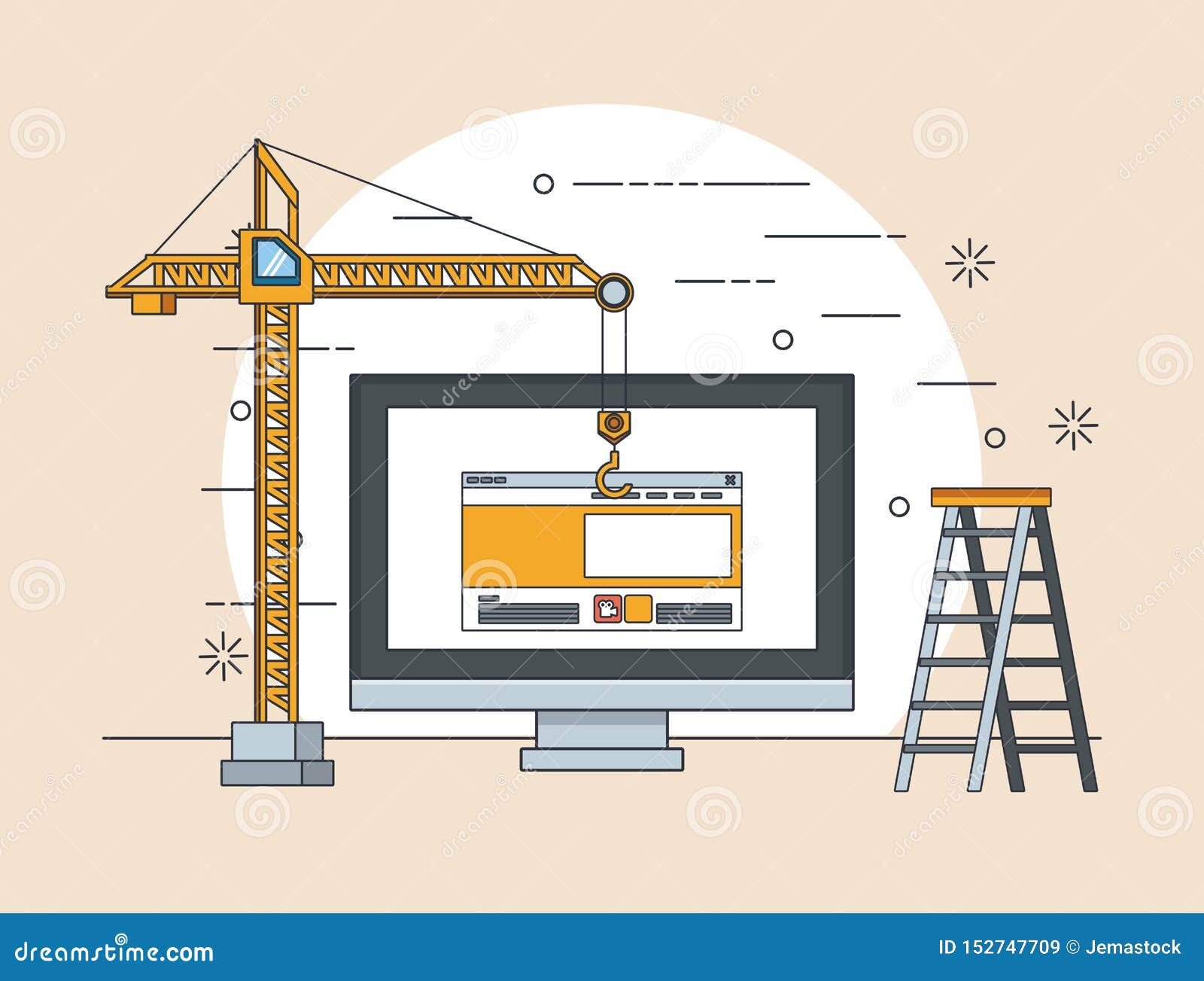Technology Device Maintenance Support Concept Cartoon Stock Vector ...