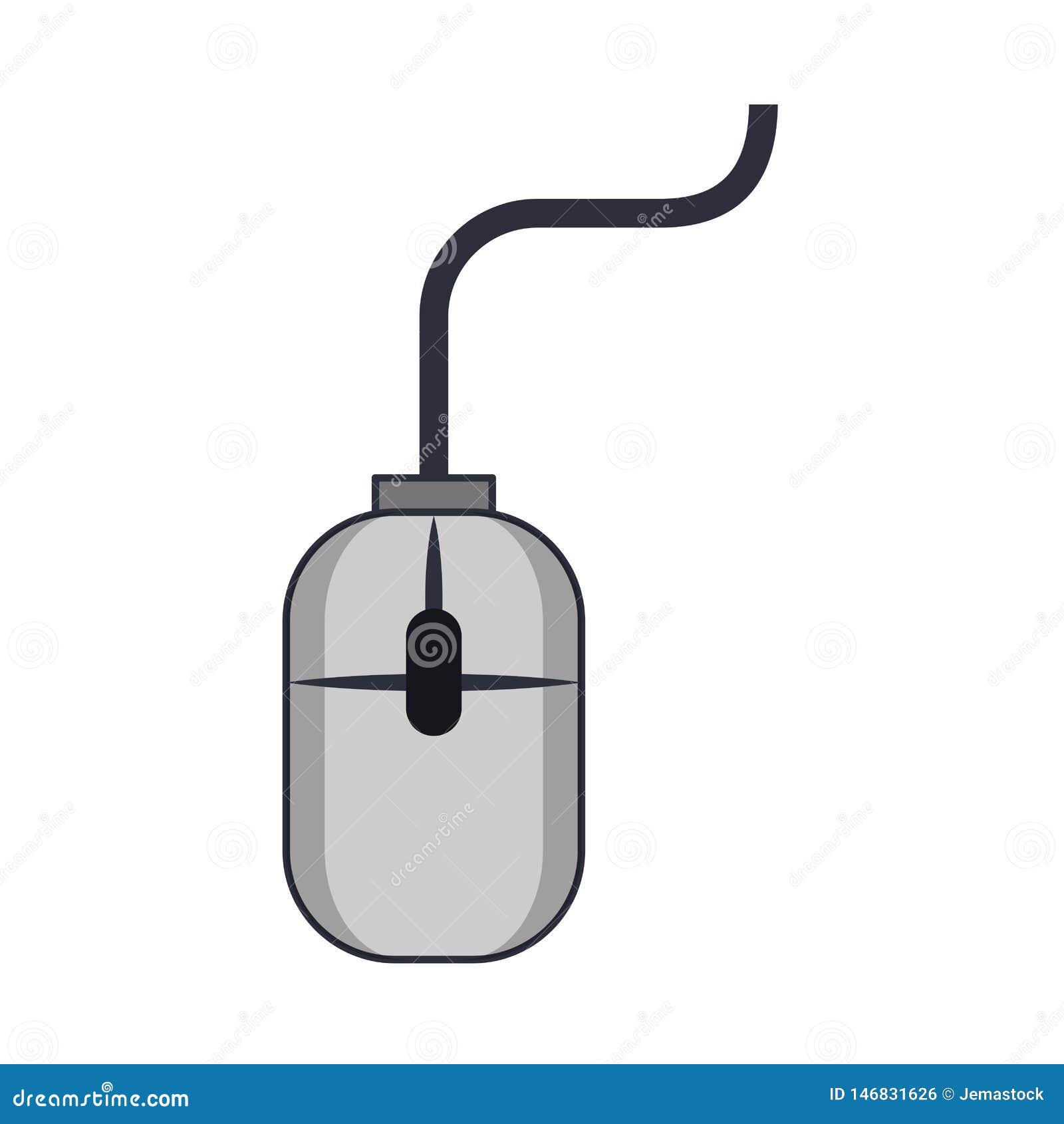 Technology Device Mouse Cartoon Stock Vector - Illustration of internet ...