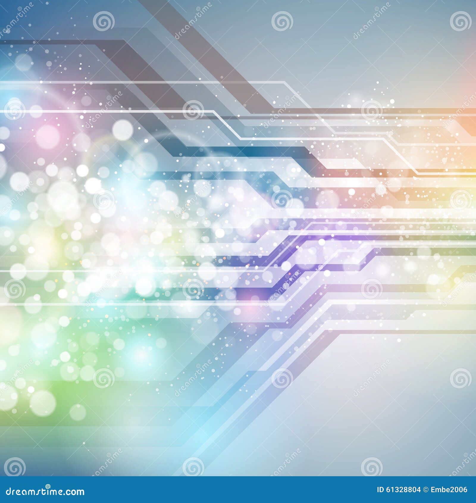 Technology Digital Abstract Background Stock Vector - Illustration of ...