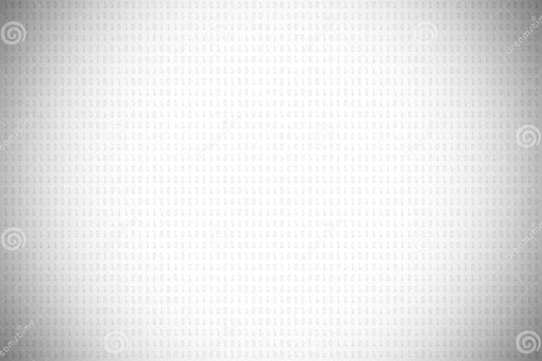 Technology Digital Background with Binary Code and Vignette on the ...