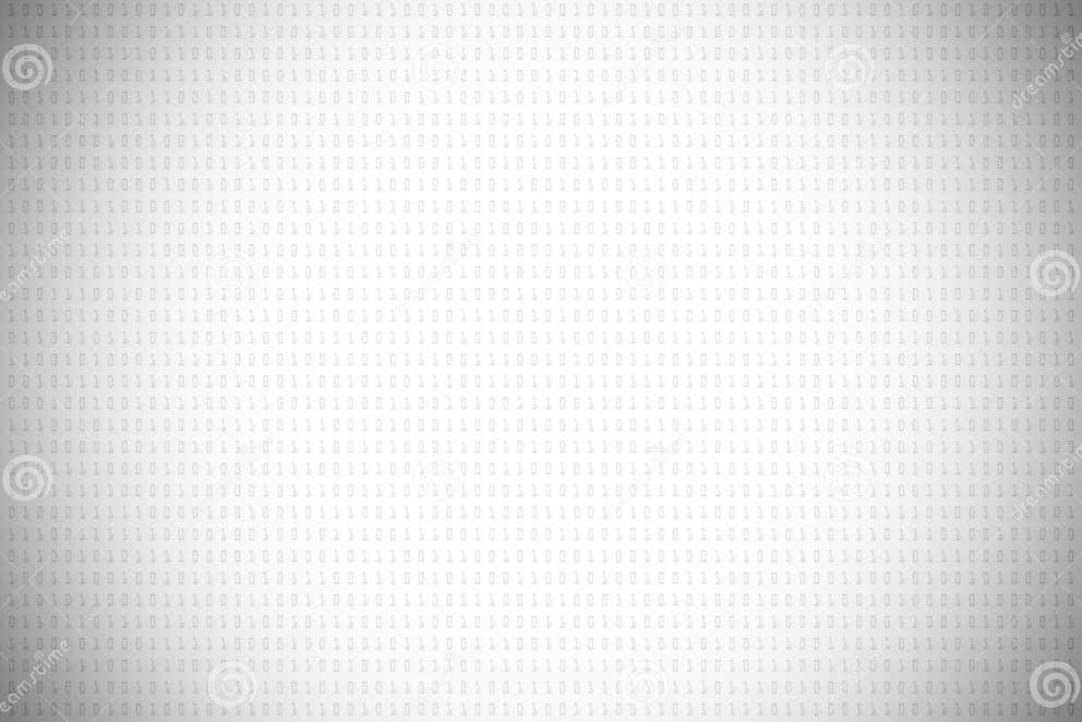 Technology Digital Background with Binary Code and Vignette on the ...