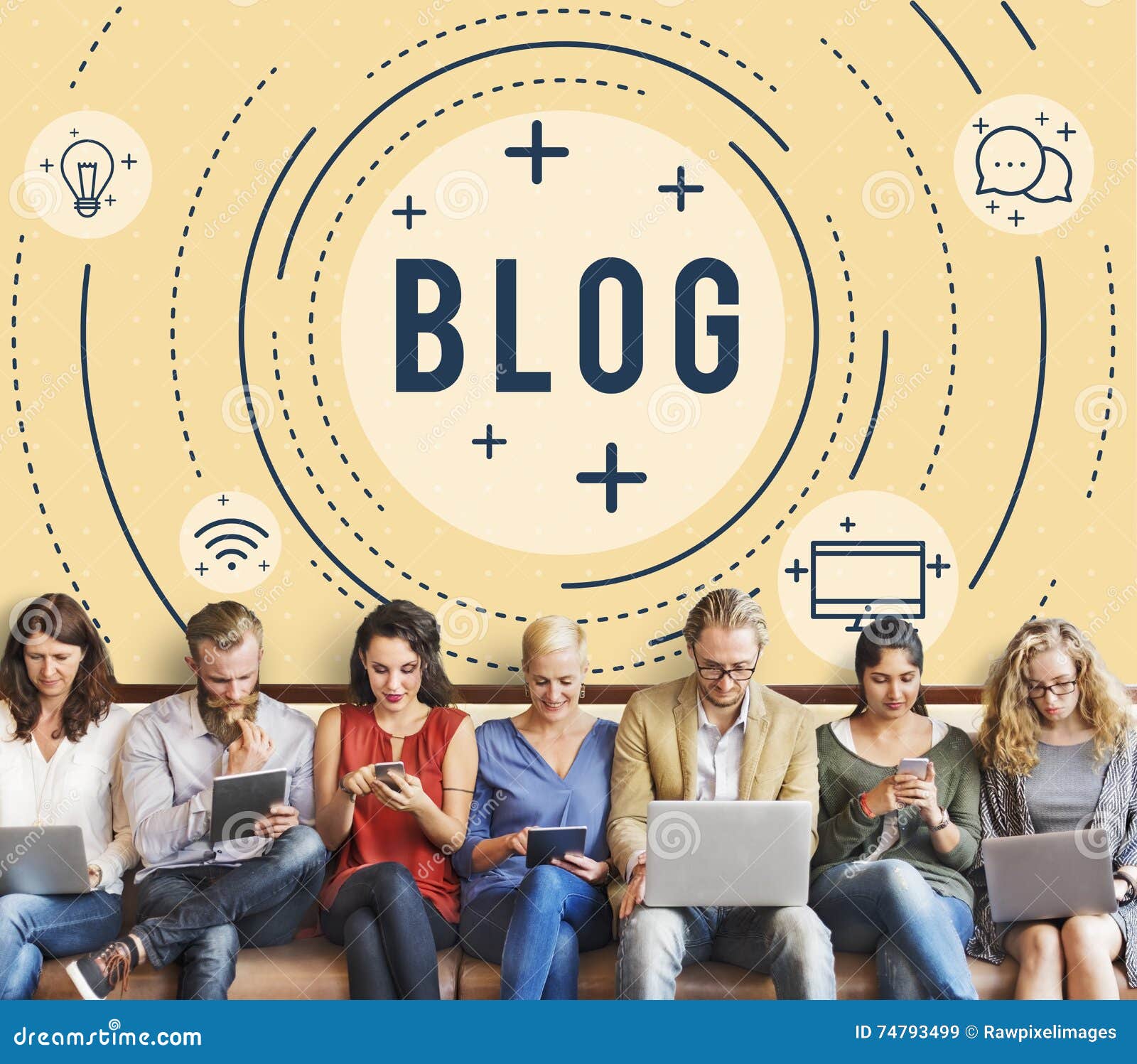 Technology Digital Connection Innovation Internet Concept Stock Image ...