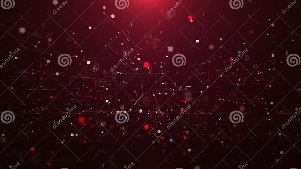 Technology Digital Data Network and Blockchain Connection, Digital Cyberspace Technology ...