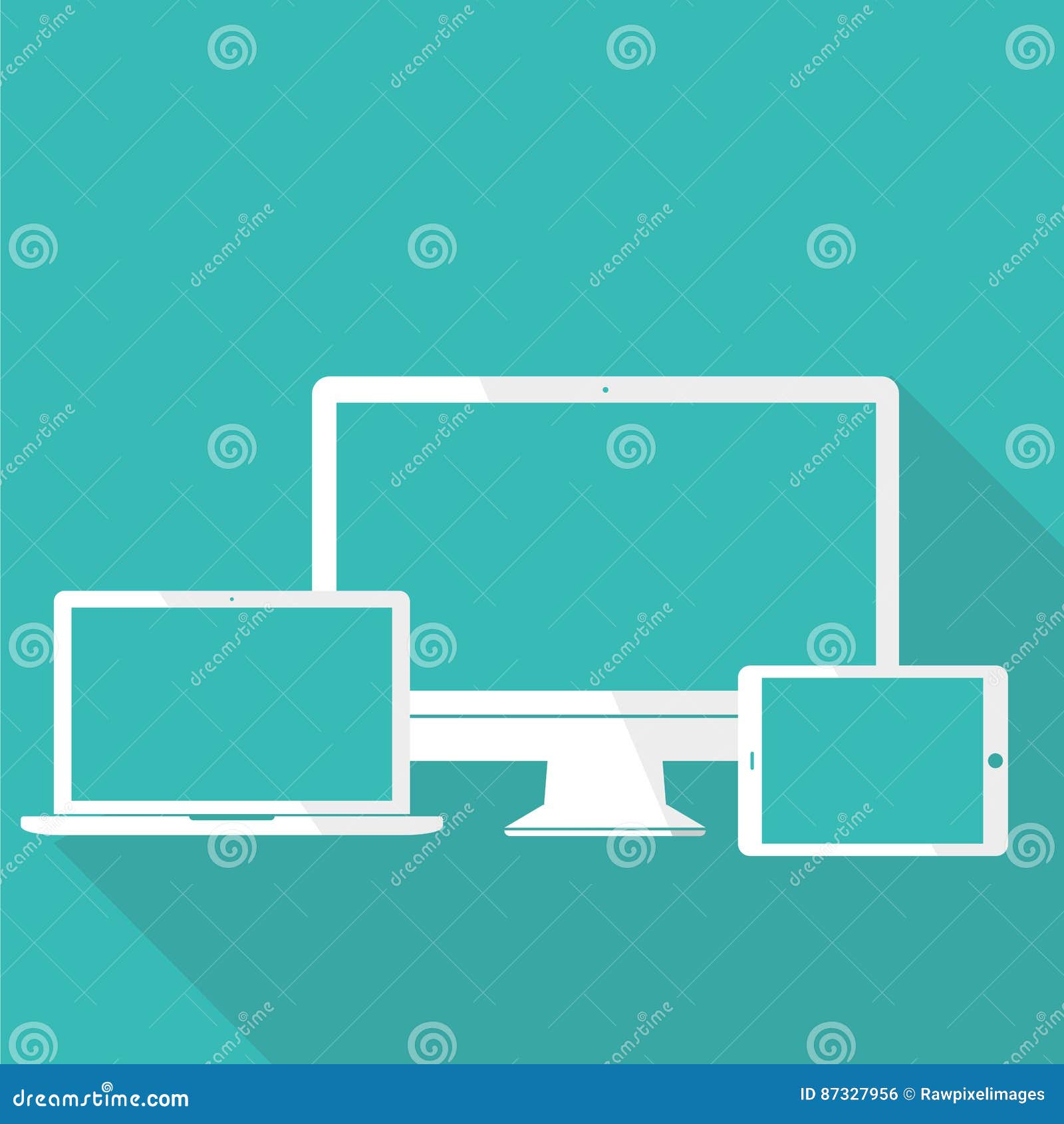 Technology Digital Device Icon Vector Graphic Concept Stock Vector ...