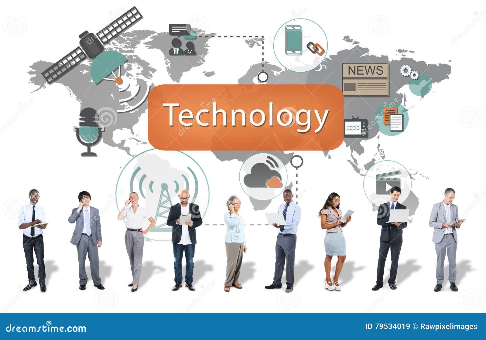 Technology Digital Evolution Innovation Concept Stock Image - Image of ...