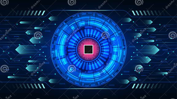 Technology Digital Future Abstract Background. Abstract Futuristic ...