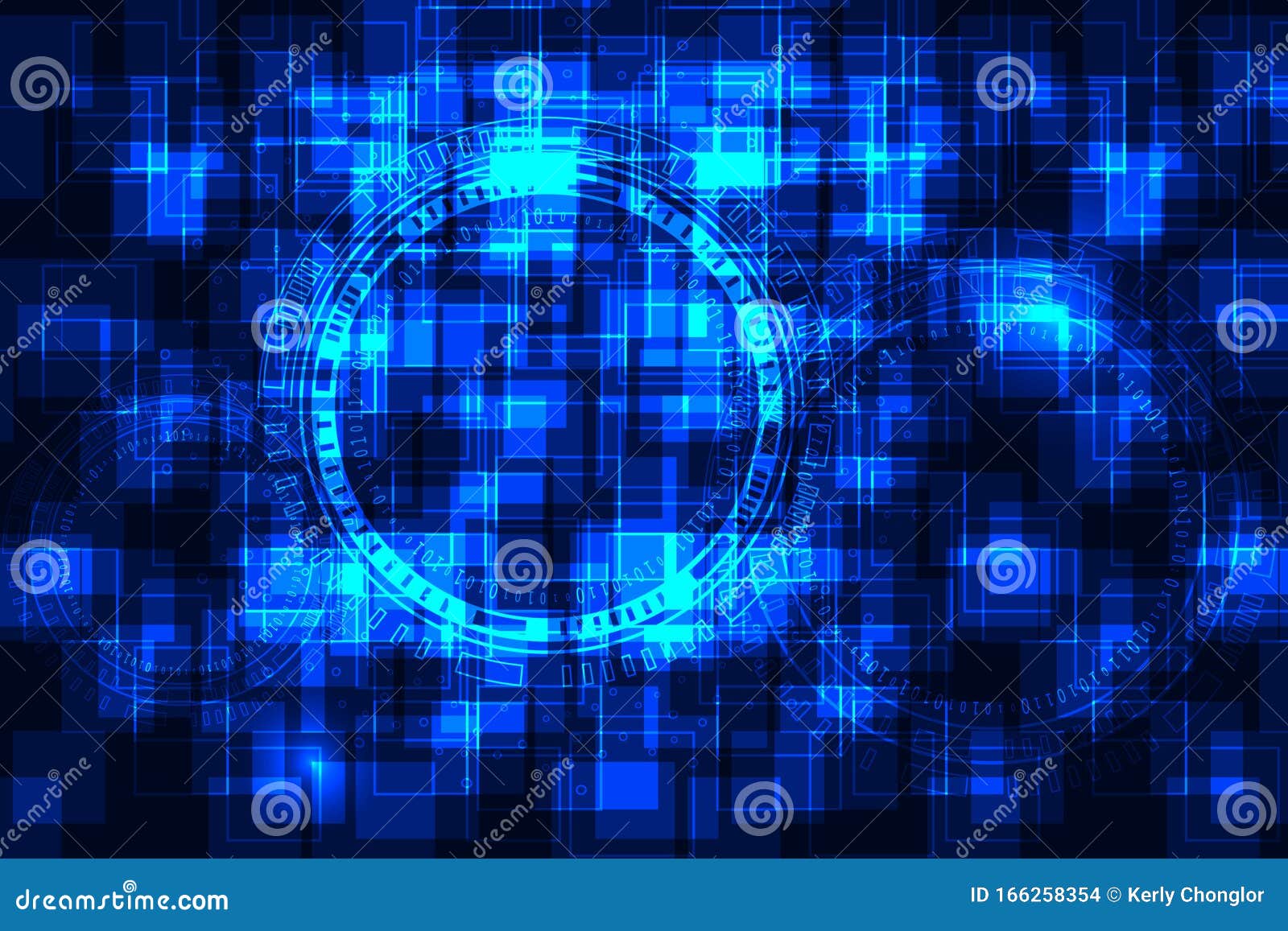Technology Digital Innovation Abstract Background. Stock Photo - Image ...