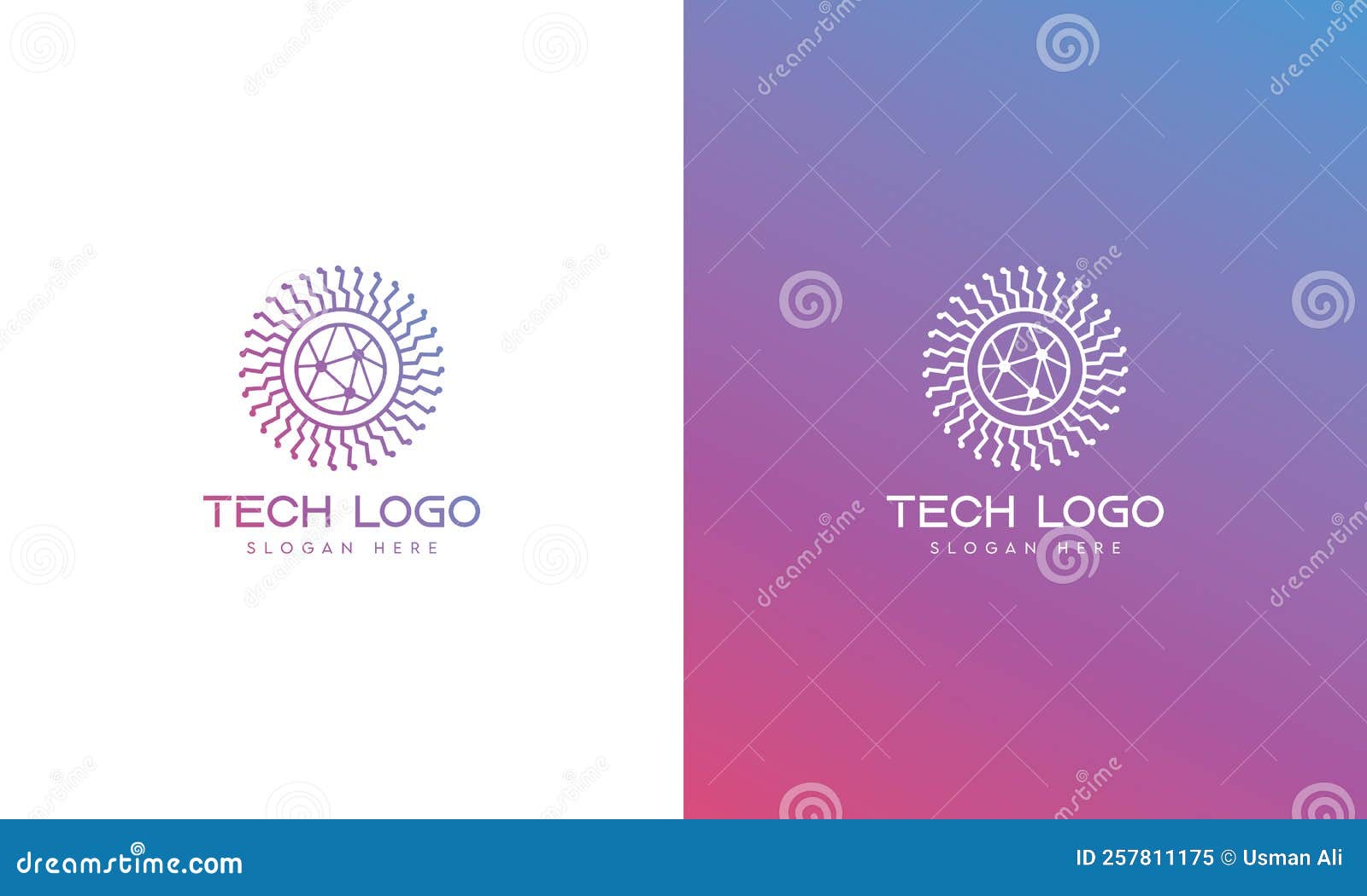 Technology Digital Logo Design Template, Electronic Logo Template ...